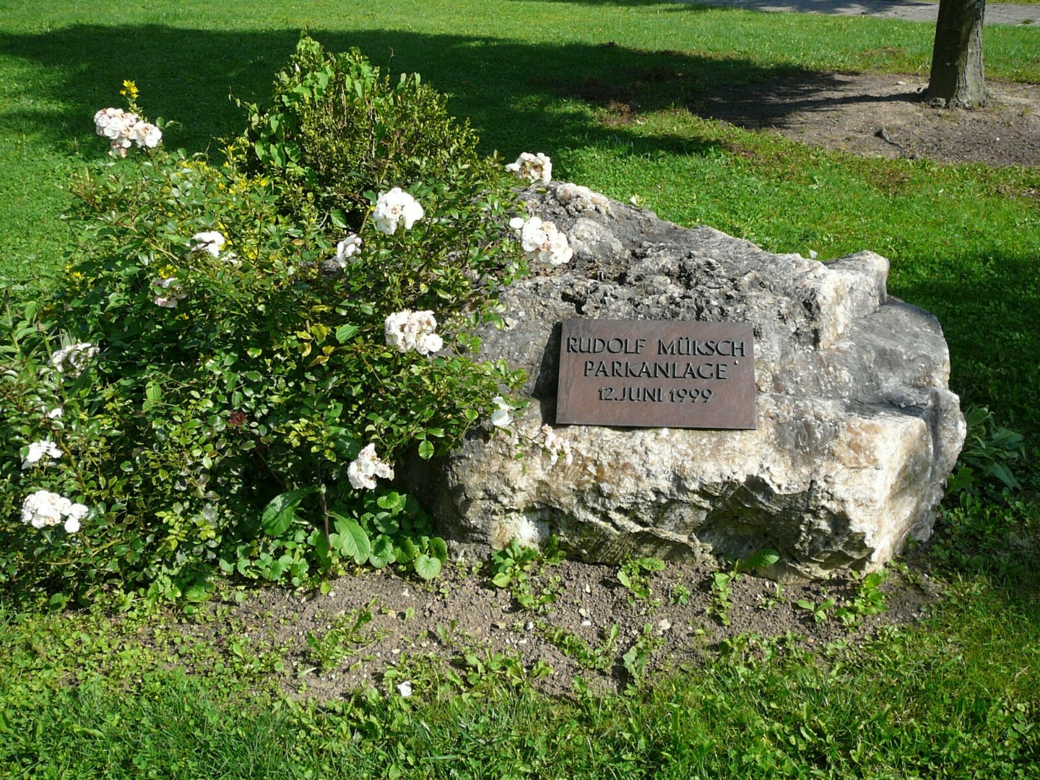 Der Müksch- Park in der Marktgemeinde Kaisheim. - Donauwörth