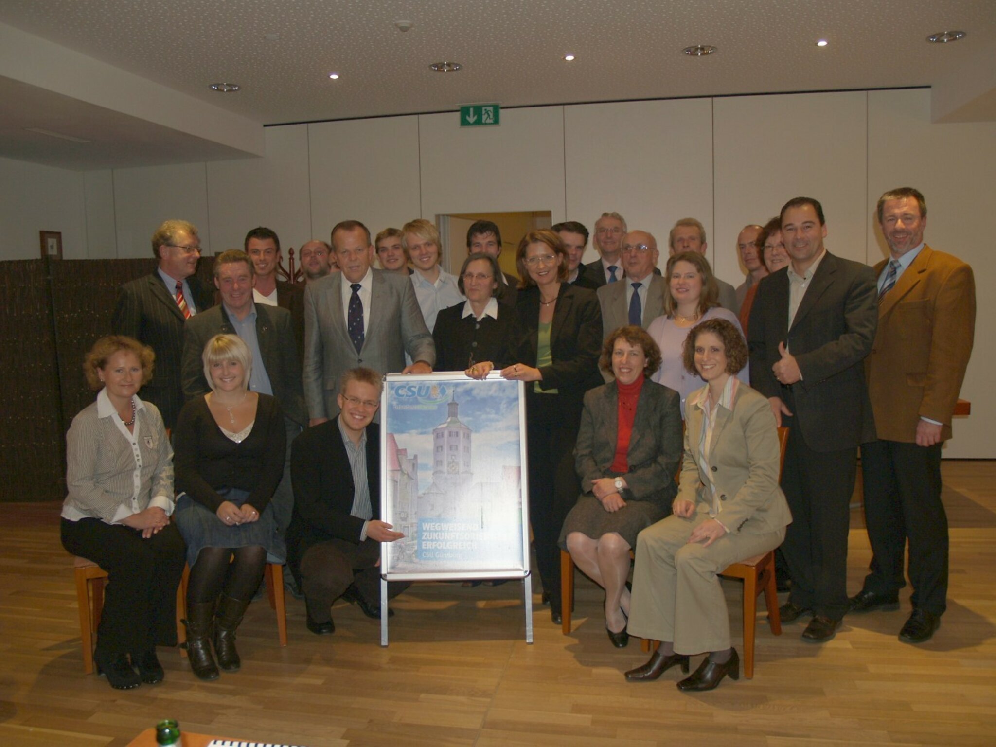 Stadtratsliste des CSU-Ortsverbands nominiert - wegweisend, zukunftsorientiert, erfolgreich für ...