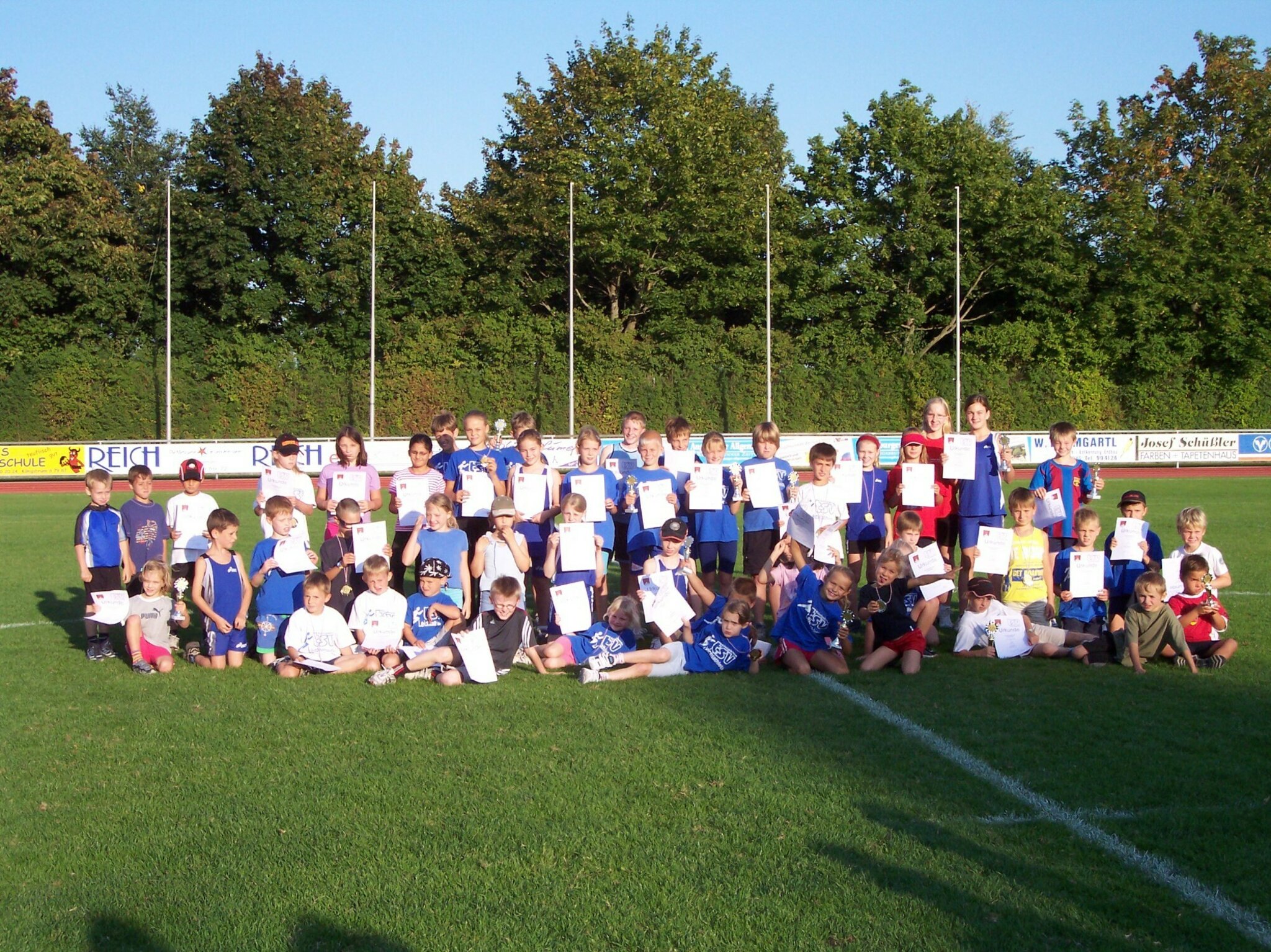 Vereinsmeisterschaft der Leichtathleten des TSV Königsbrunn - Königsbrunn