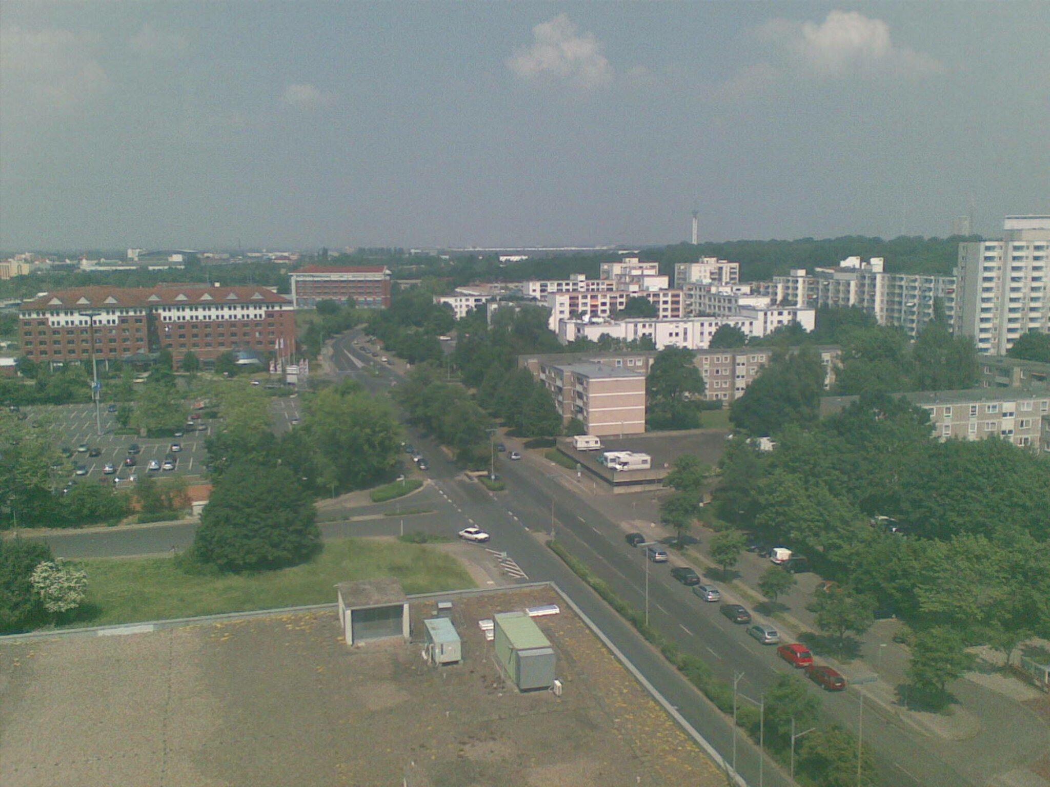 Laatzen von oben betrachtet - Laatzen