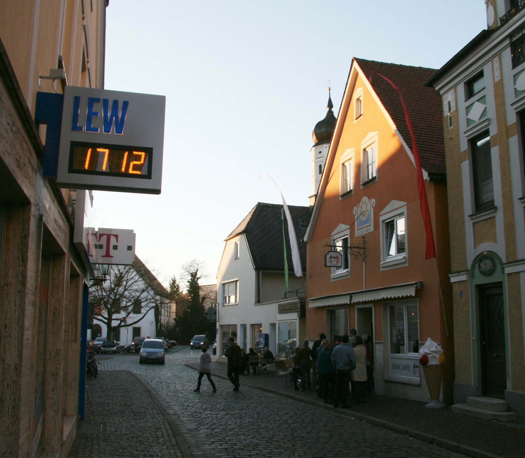 Was für ein Winter??? Aichach, Sonntag, den 24.02.2008. Nachmittag 17. ...