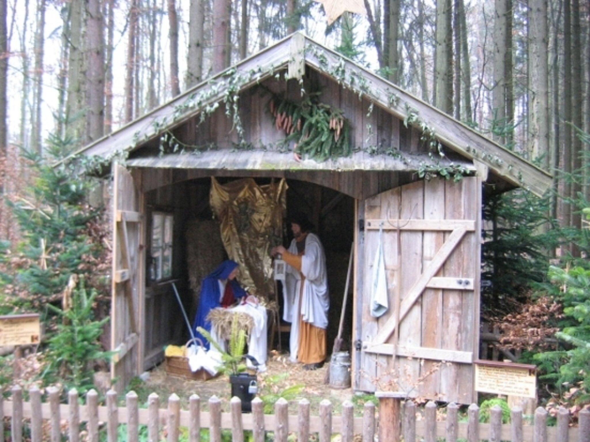 Krippe im Derchinger Wald - Augsburg