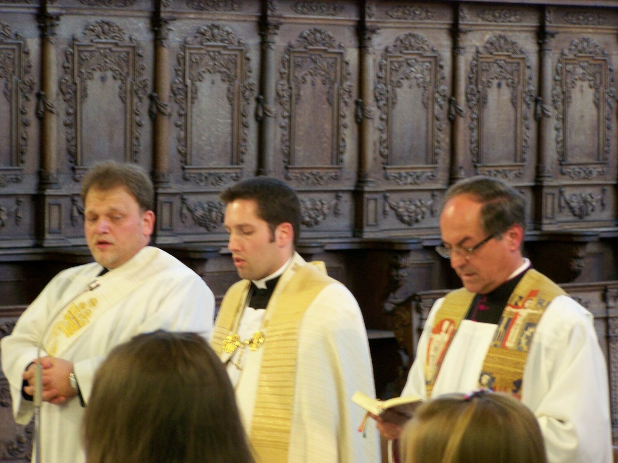 Feierliche Vesper mit Neupriester Benjamin Beck im Liebfrauenmünster ...