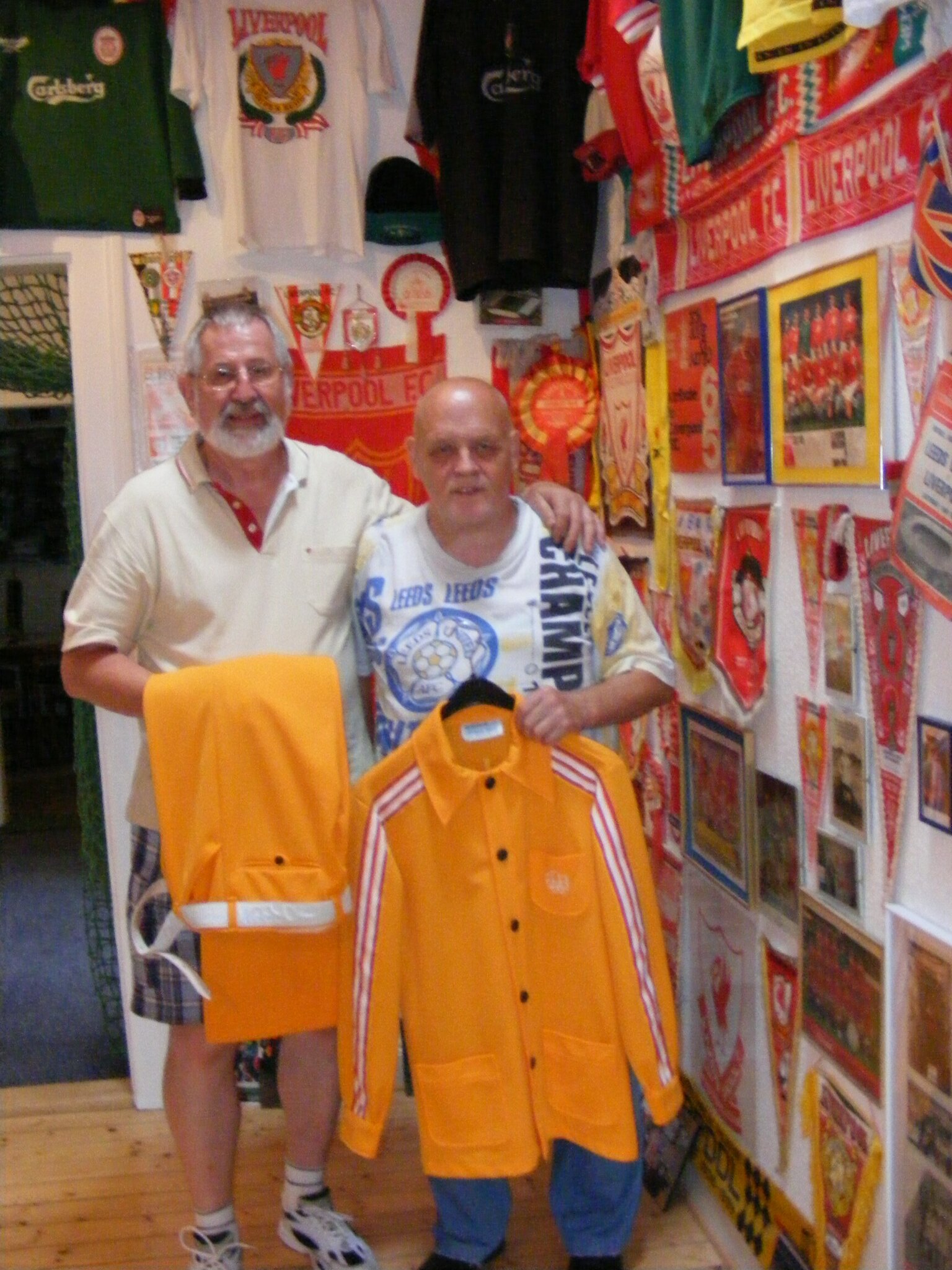 Besuch in der "Sportsammlung Saloga" / Fußballmuseum in Springe - Springe