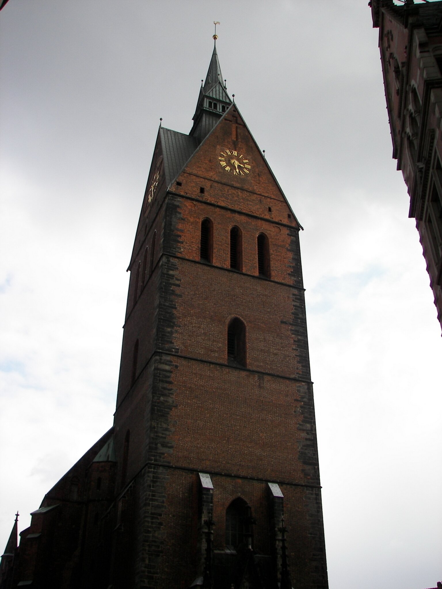 Das Modell auf dem Kirchturm - Marktkirche Hannover - Hannover-Mitte