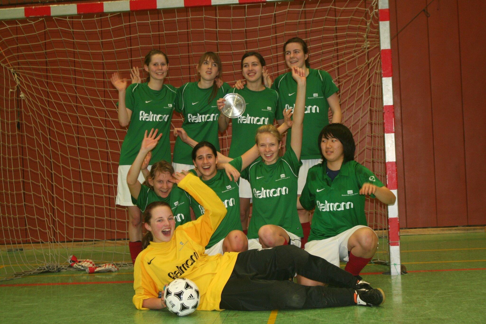 Hallenkreismeister B - Juniorinnen 2009 HSC Hannover I (Fussball) - Burgdorf