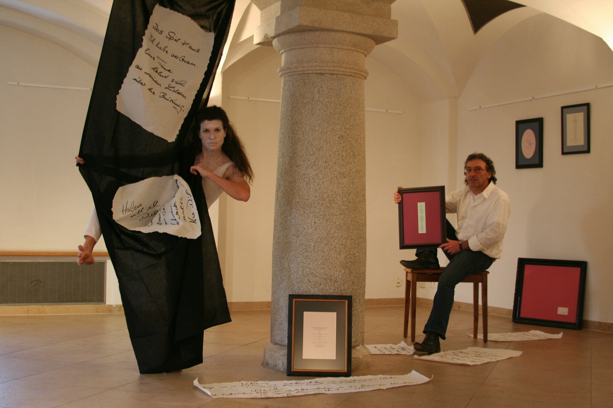Barbara Uhl und Lorenz Trapp im Wolnzacher Rathauskeller - Pfaffenhofen