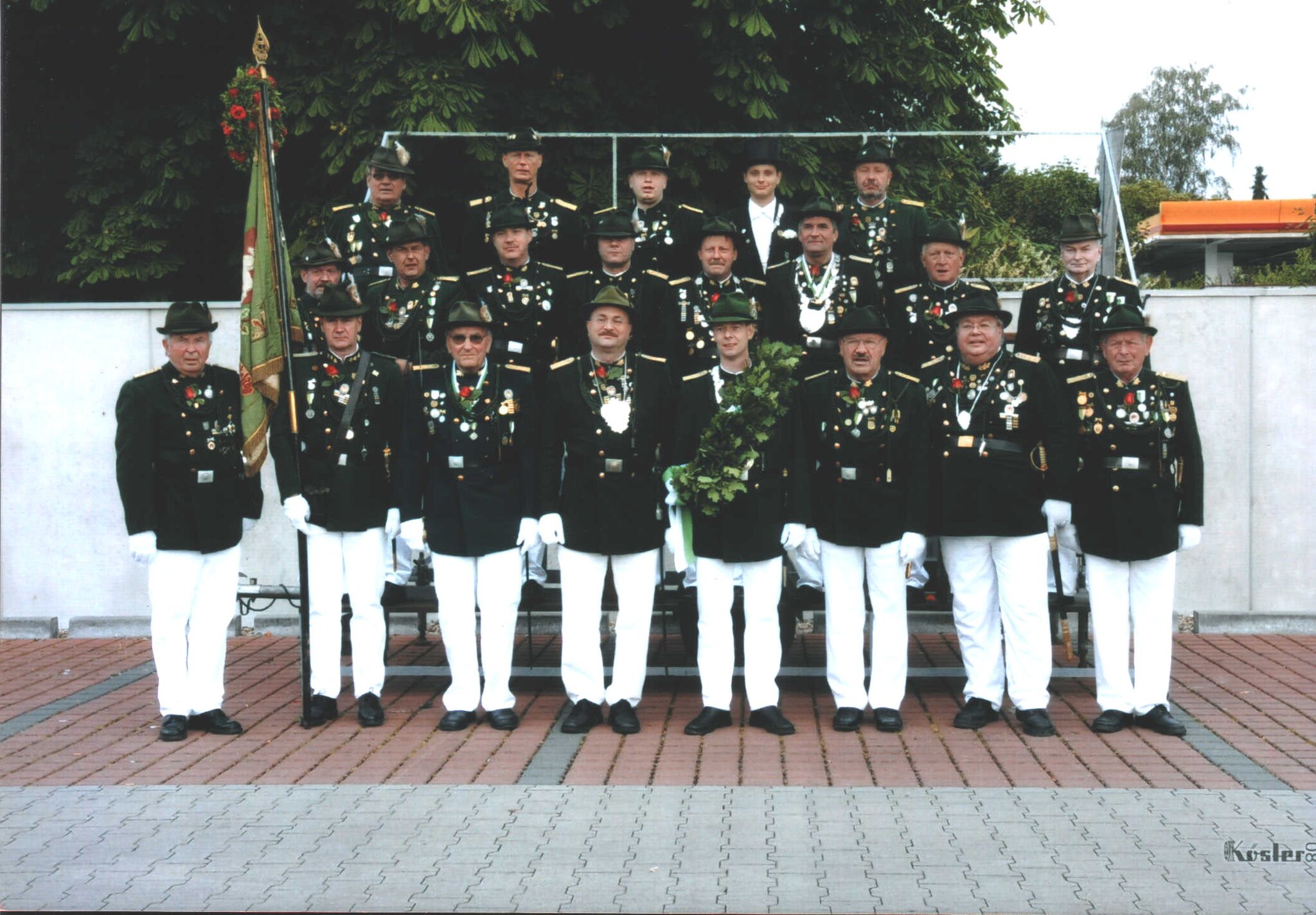 Das Jäger-Corps beim Neustädter Schützenfest - Neustadt am Rübenberge