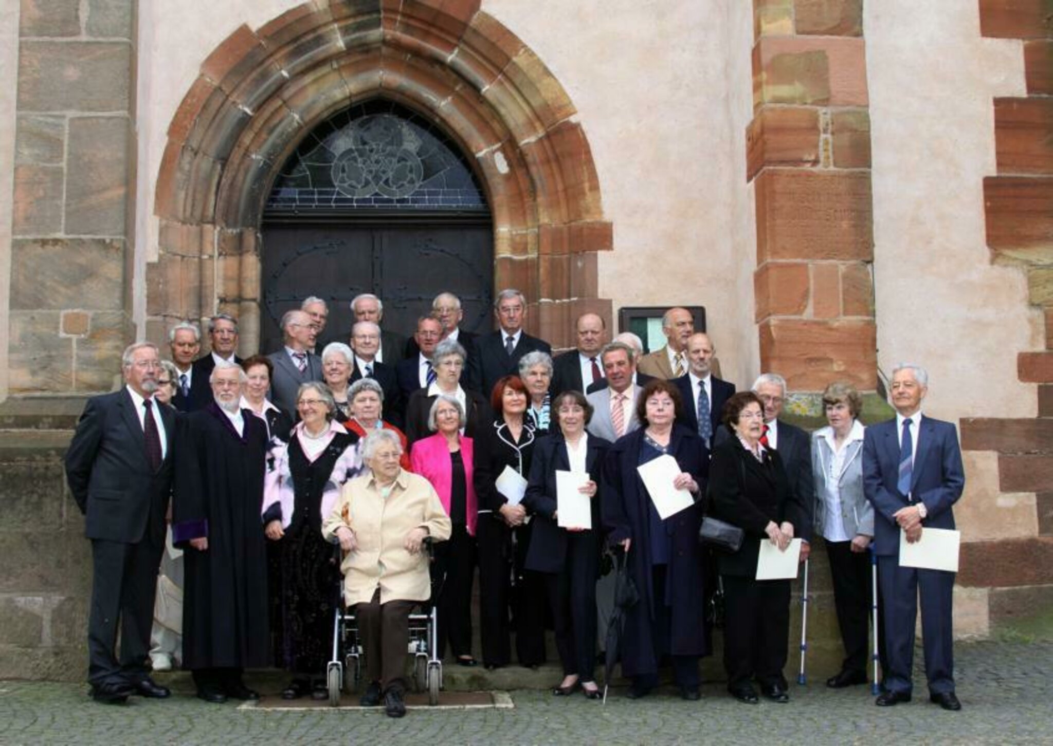 Am 17. Mai 2009 feierte der Jahrgang 1934/35 die Diamantene ...