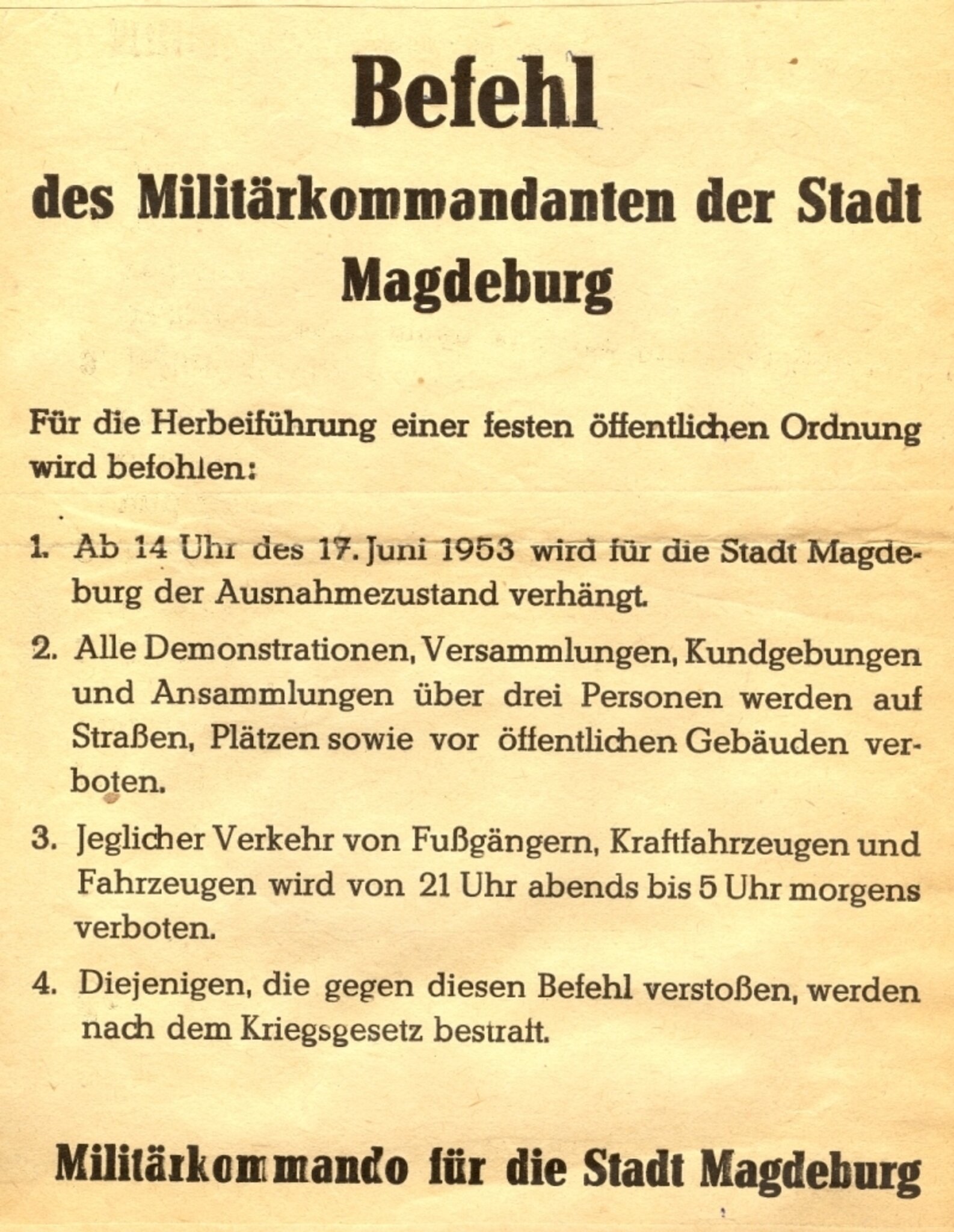 „Heute ist der 17. Juni“ - Berlin