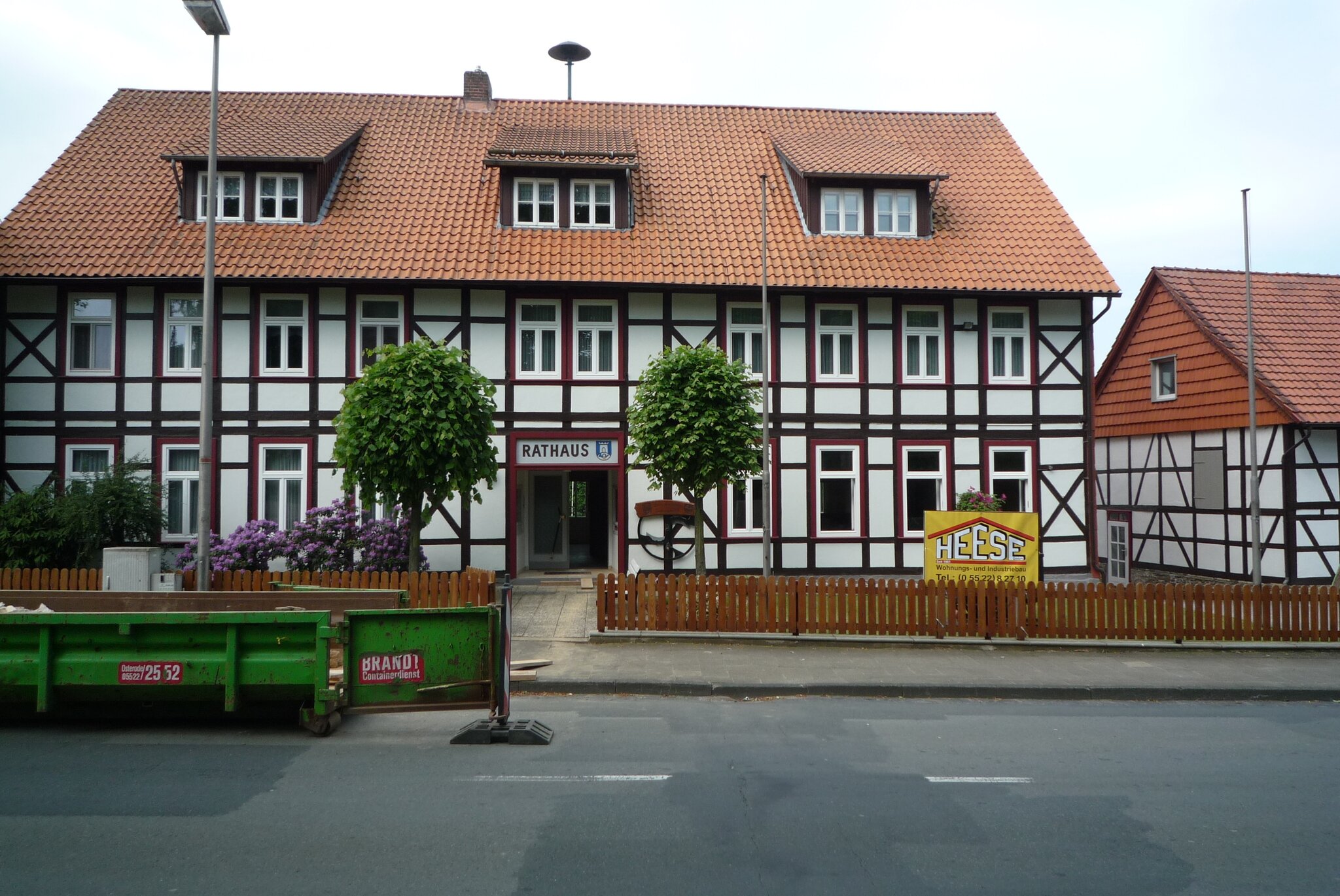 Ehemaliges Rathaus in Badenhausen wird umgebaut - Bad Grund (Harz)