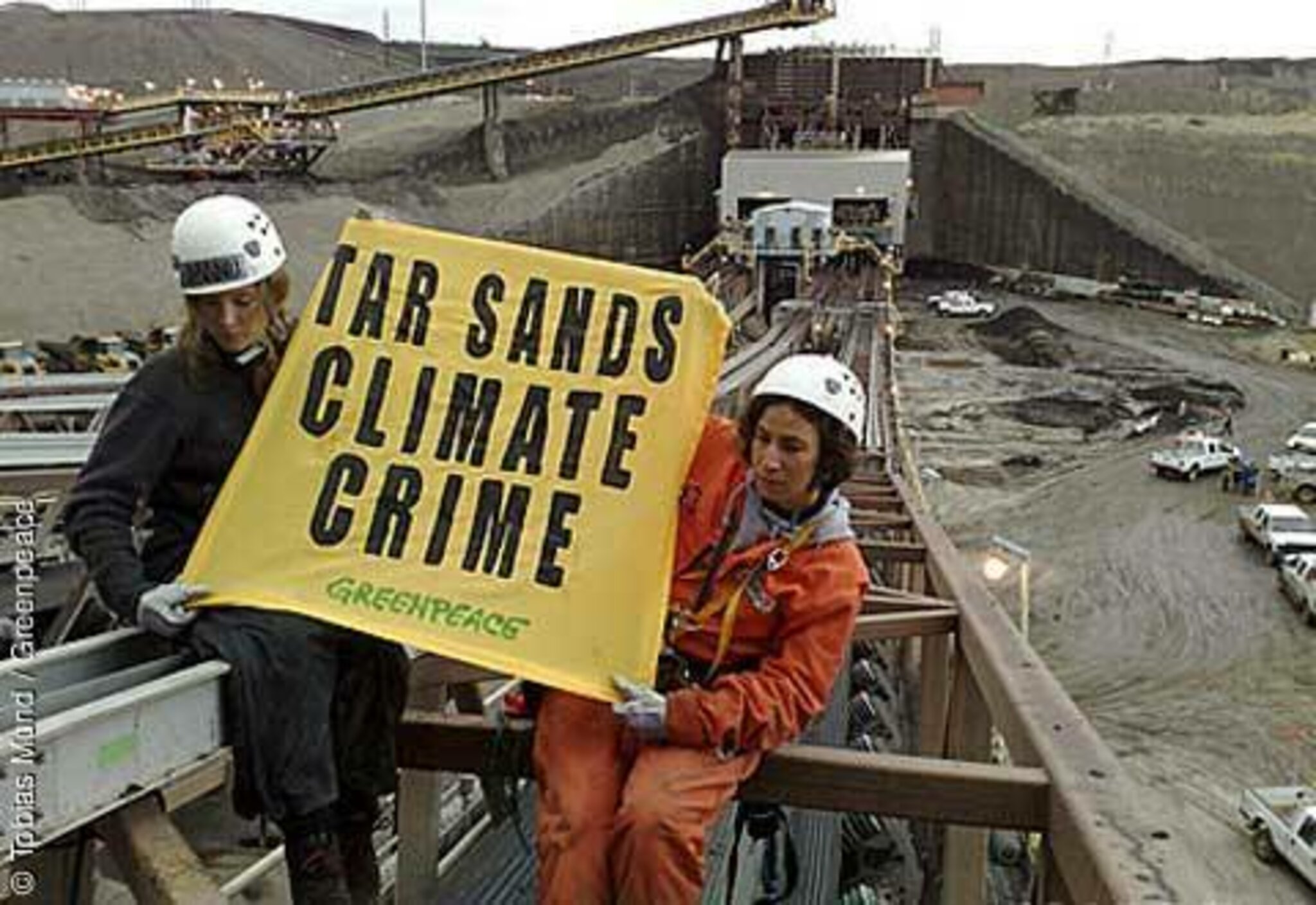 Greenpeace-Aktivisten stoppen erneut Ölsand-Abbau in Kanada - Stuttgart