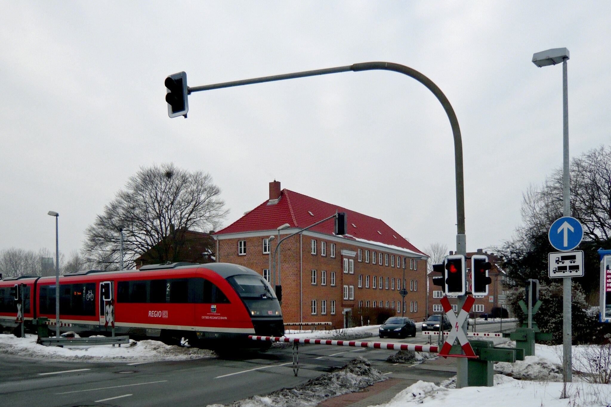 Mit dem Regional-Express von Wismar nach Rostock - Wismar