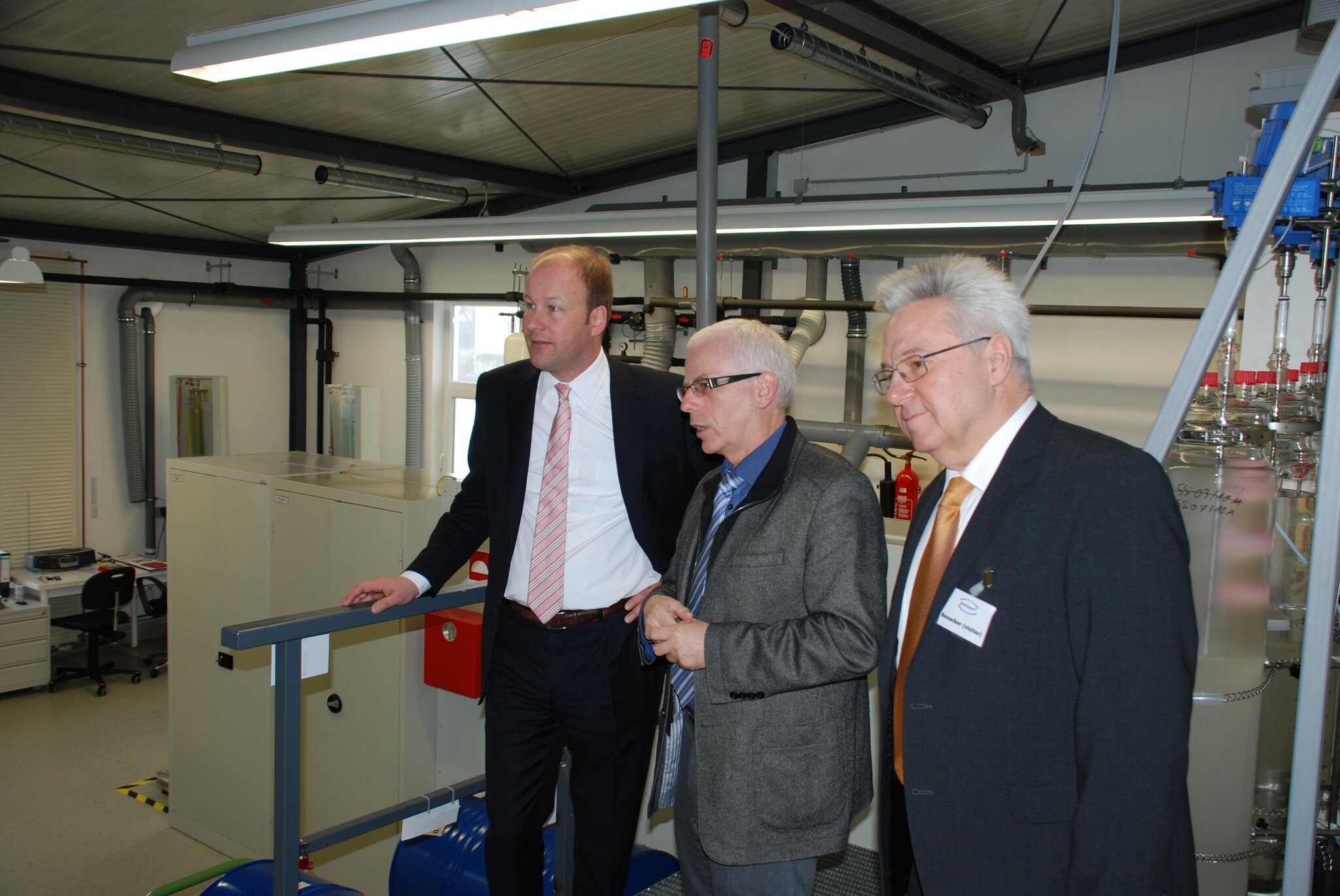 Landrat Martin Sailer besucht Pharmpur in Königsbrunn - Augsburg