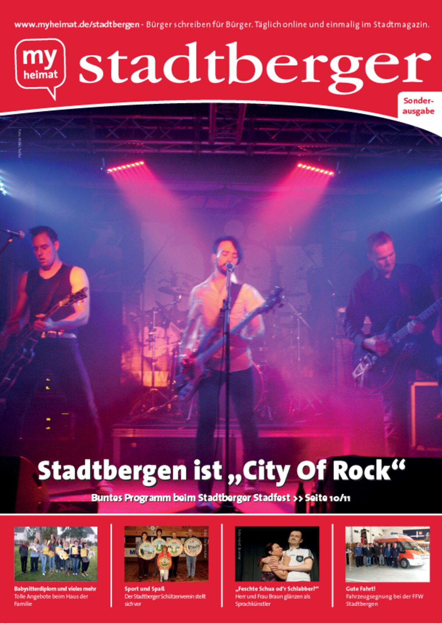 Die einmalige Sonderausgabe des „stadtbergers“ ist da! - Stadtbergen