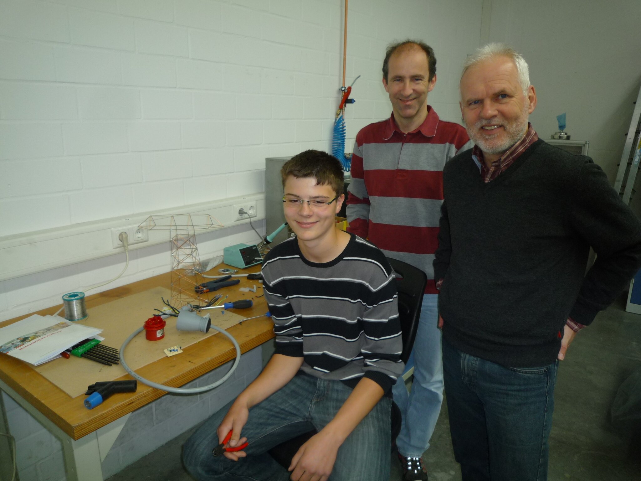 Schüler der HRS Badenhausen im Berufspraktikum - Badenhausen