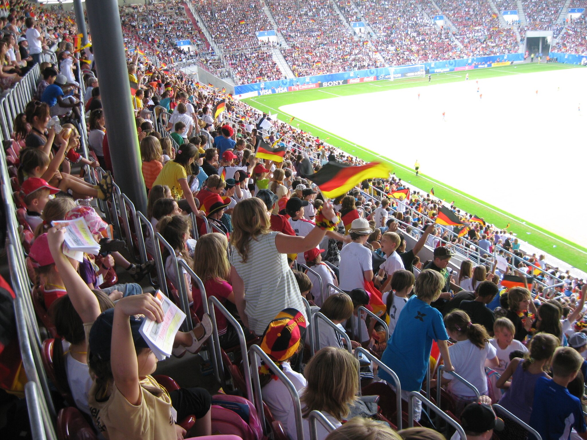 Einen 4:1 Sieg für Deutschland in der Impuls Arena in Augsburg konnten ...