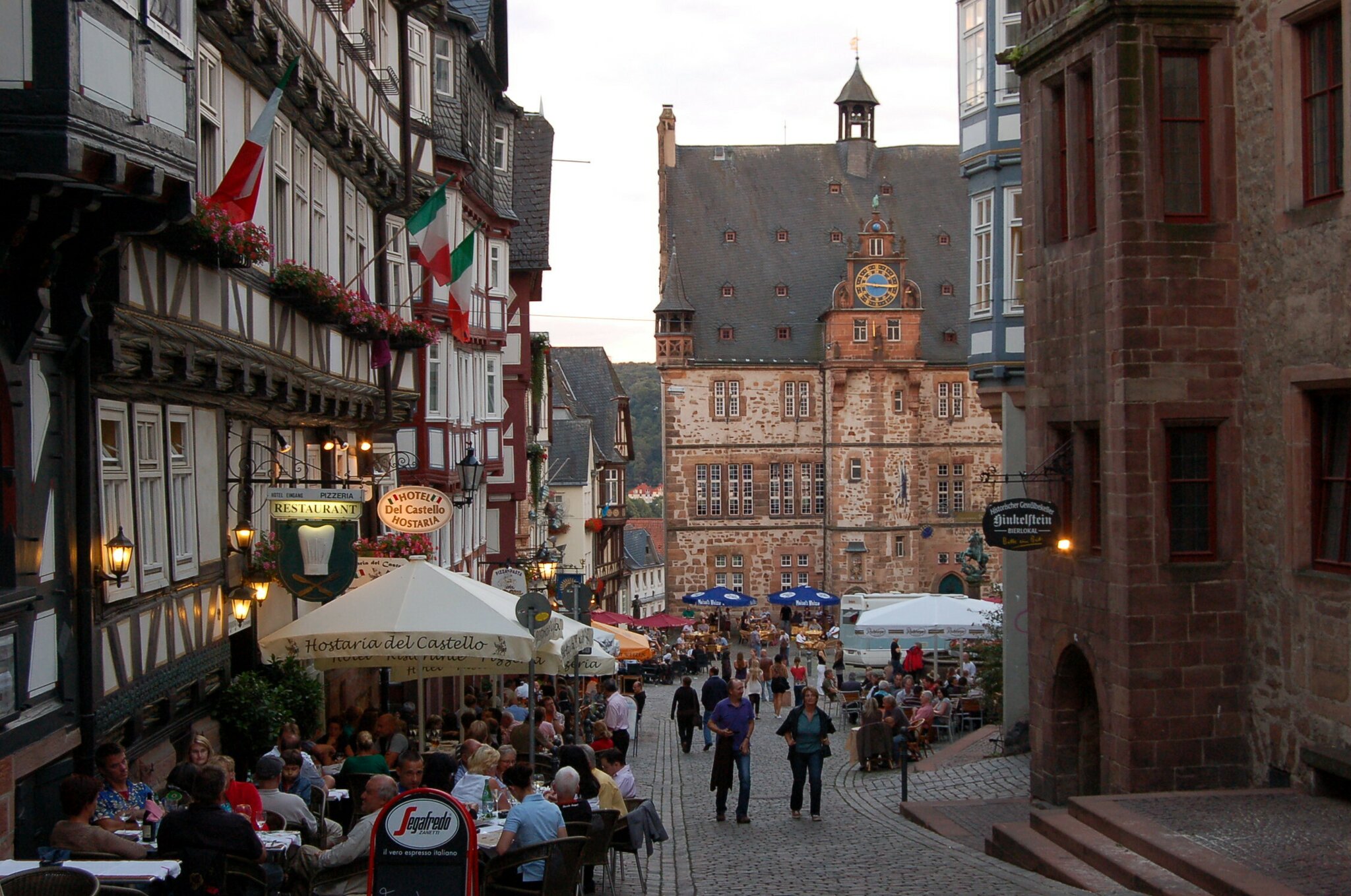 Wochenende in Marburg. Mikro-Urlaub in der Stadt. - Marburg