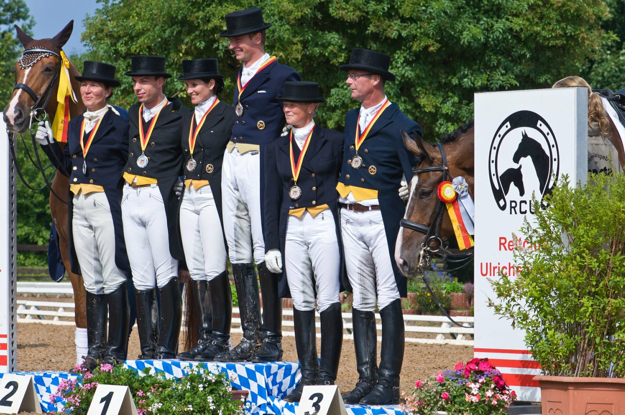 RCU: Schwäbische Meisterschaften der Dressur 2010 - Königsbrunn