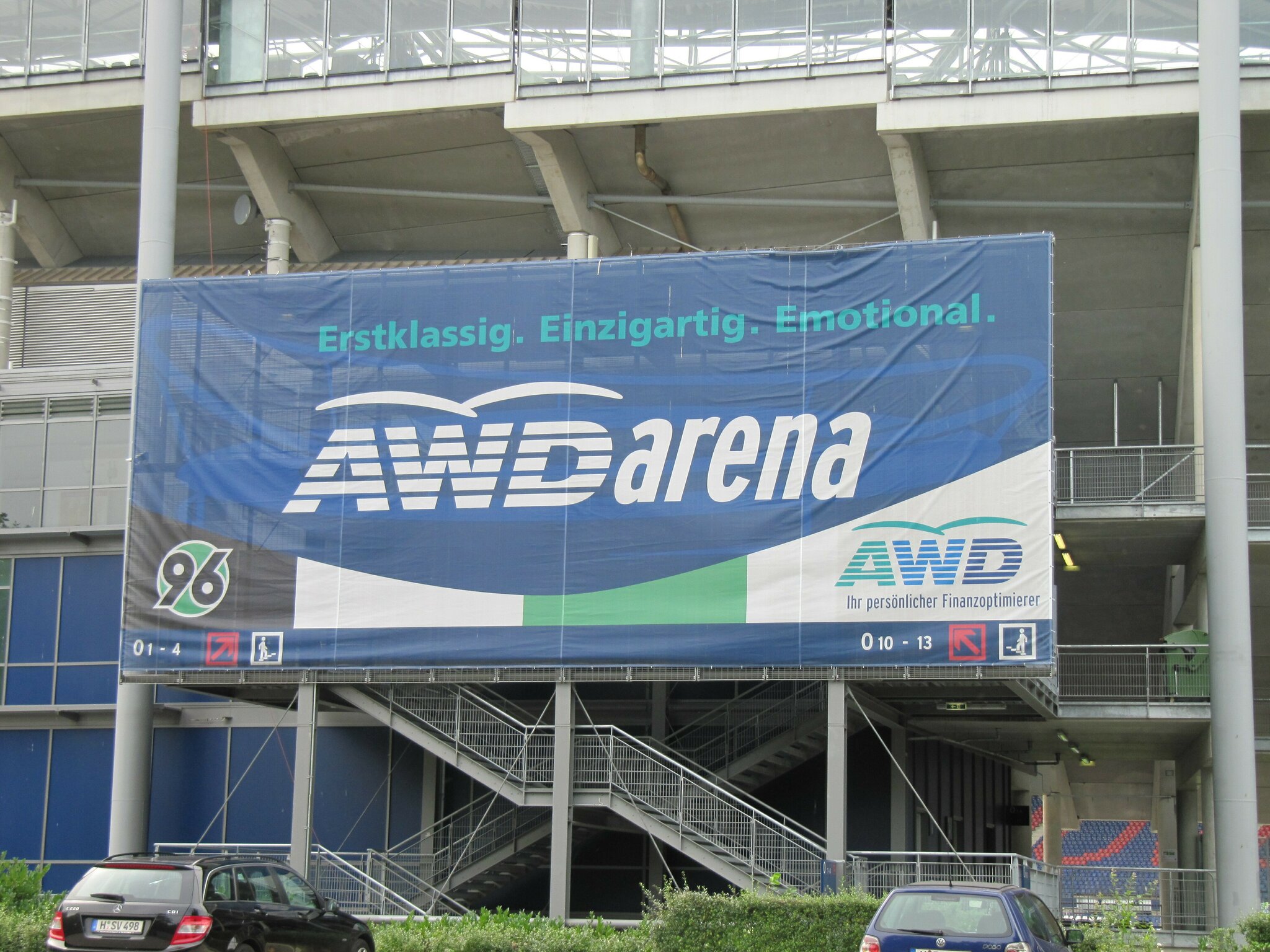 Besichtigung der AWD-Arena Hannover - Hannover-Calenberger Neustadt