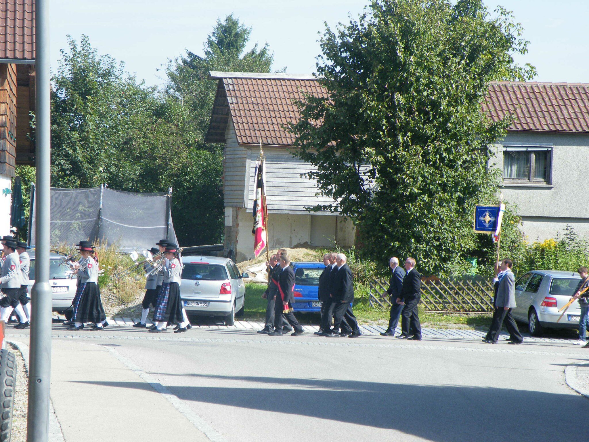 Steinhausen an der Rottum war Ziel vieler Pilger aus der ganzen Region ...