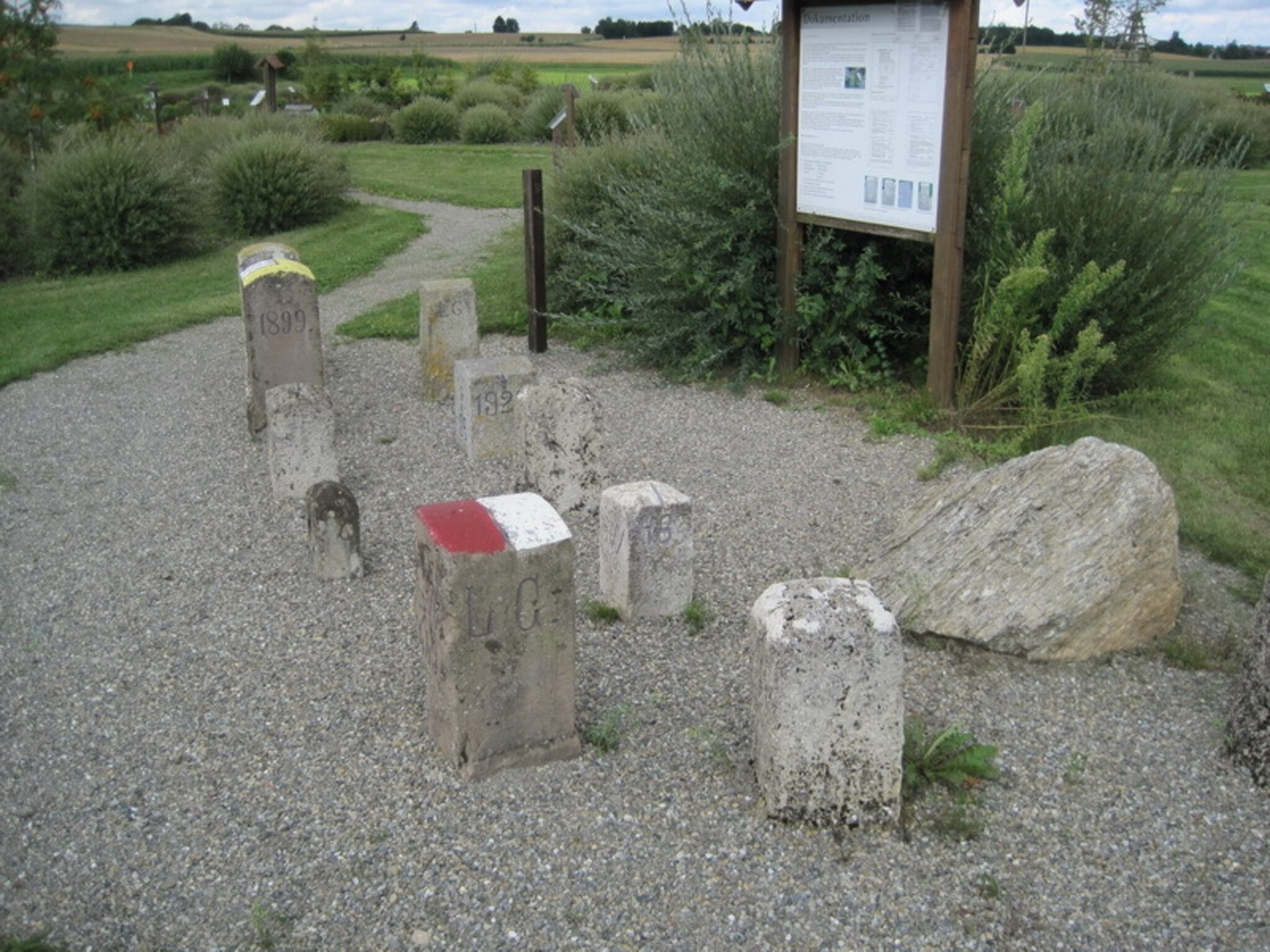 Grensteinmuseum Ostrach: Grenzsteine ziehen Störche an - Ostrach