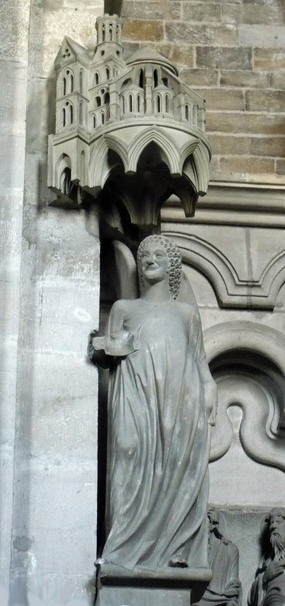 Der lachende Bamberger Dom-Engel - Bamberg