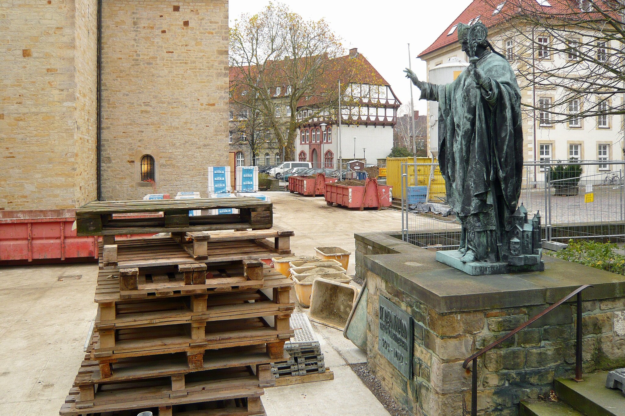 Archäologische Funde bei der Domsanierung - Hildesheim