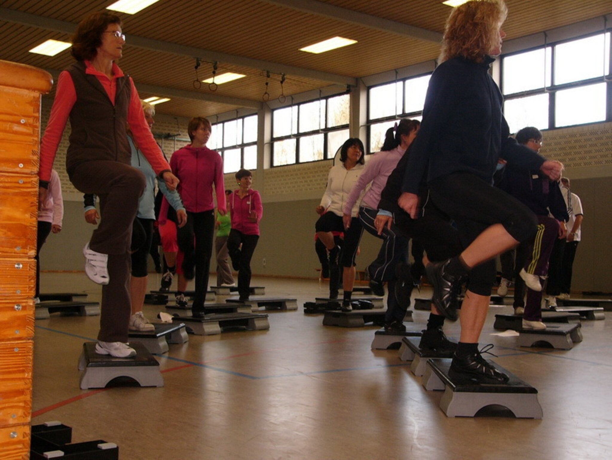 Step Aerobic Thema bei Übungsleiterfortbildung im Kreis Pfaffenhofen ...