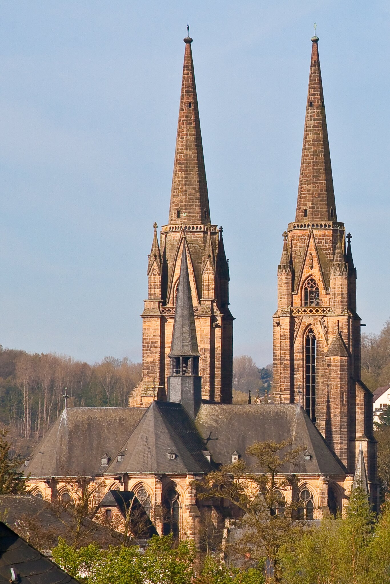 Die Elisabethkirche zu Marburg - Marburg