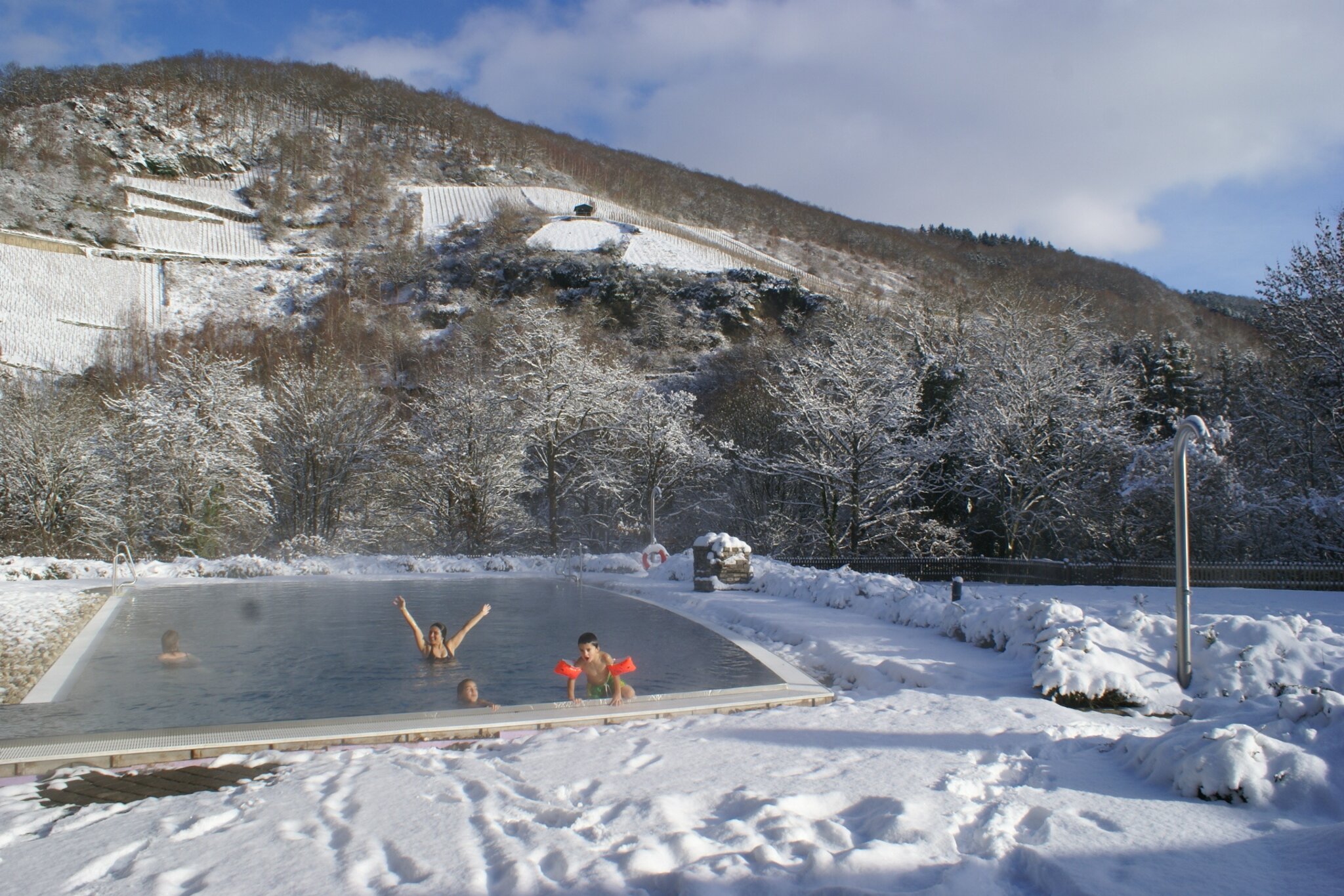 Die Moseltherme im Winter - welch ein Erlebnis! - Traben-Trarbach