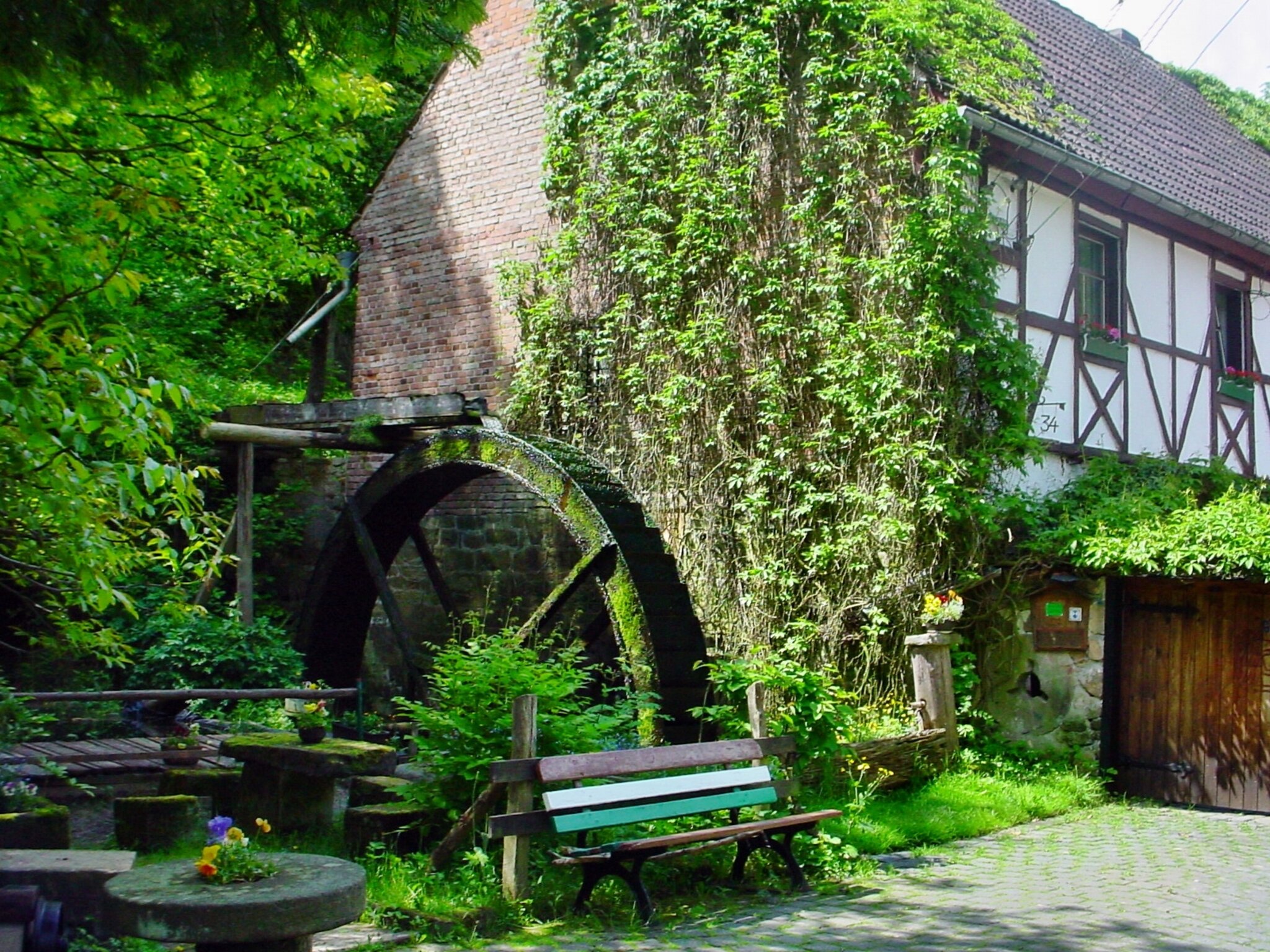 Die Nitzsche-Mühle bei Bad Bibra - Bad Bibra