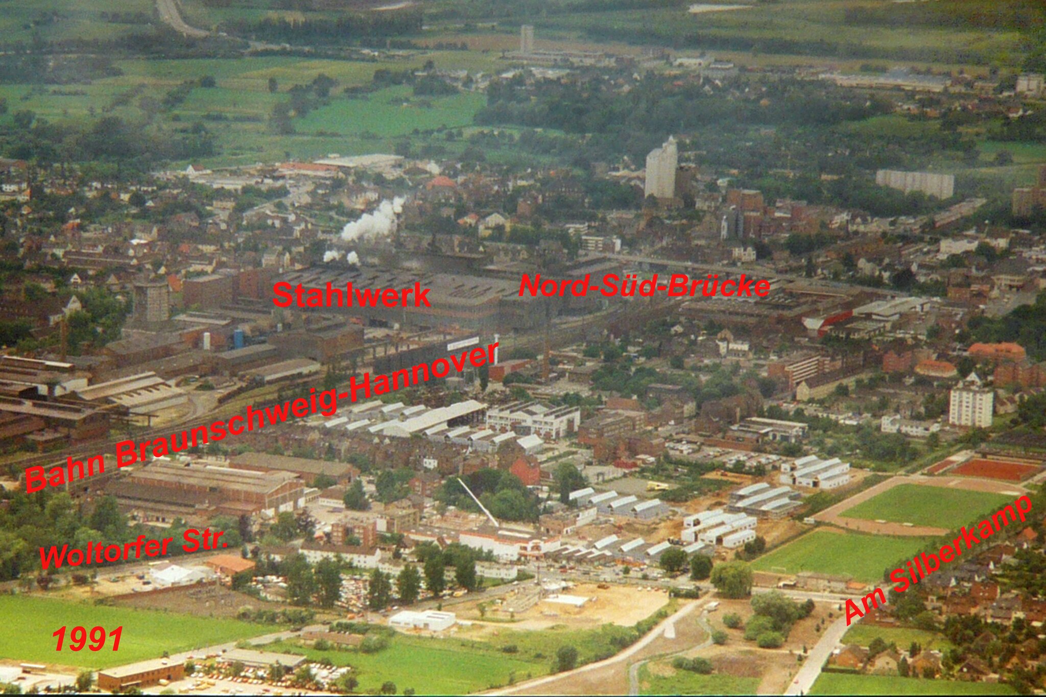 Das Peiner Stahlwerk 1991 - Peine