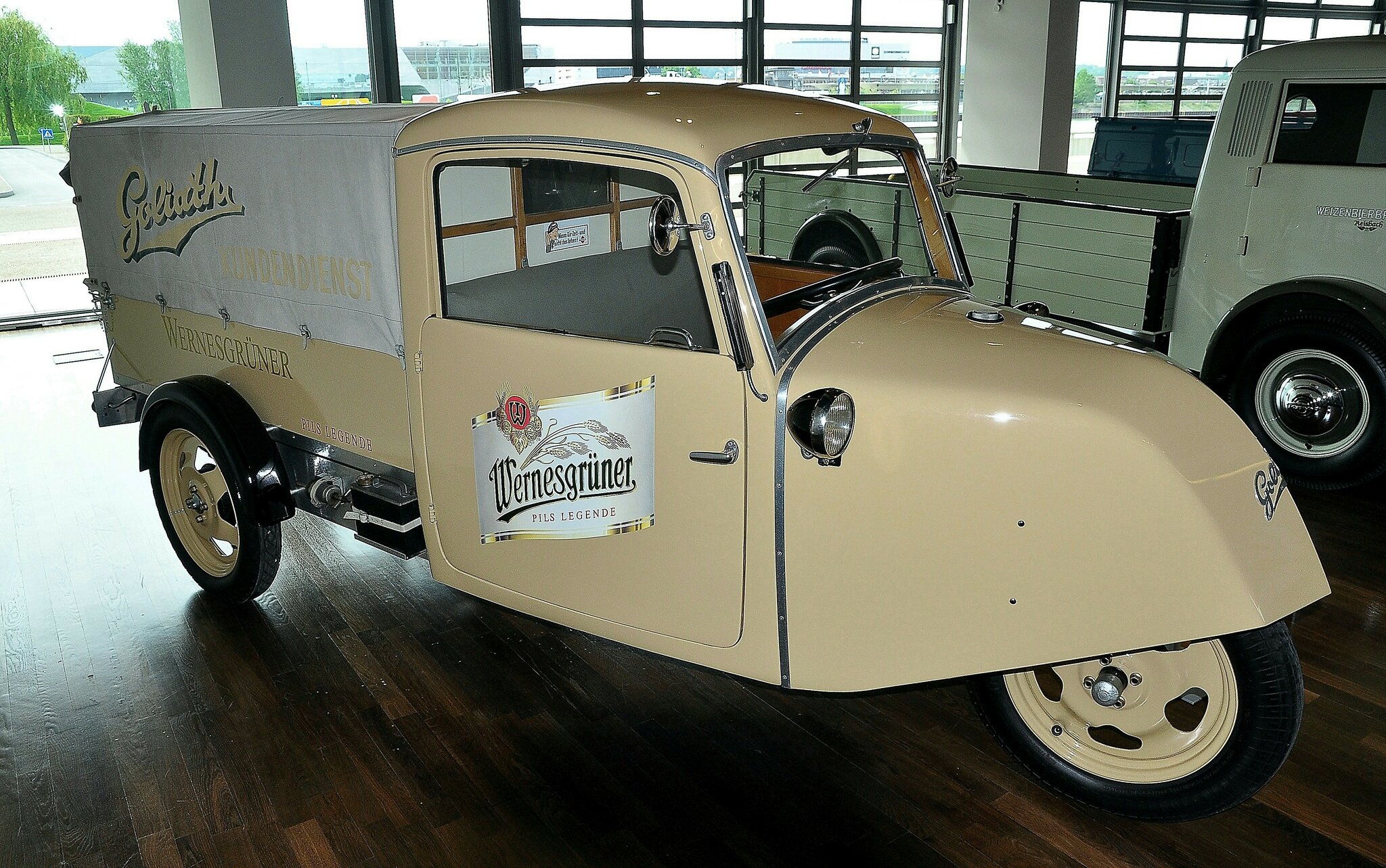 Wer kennt ihn noch ? Der Goliath-Lieferwagen F 400 - Sehnde