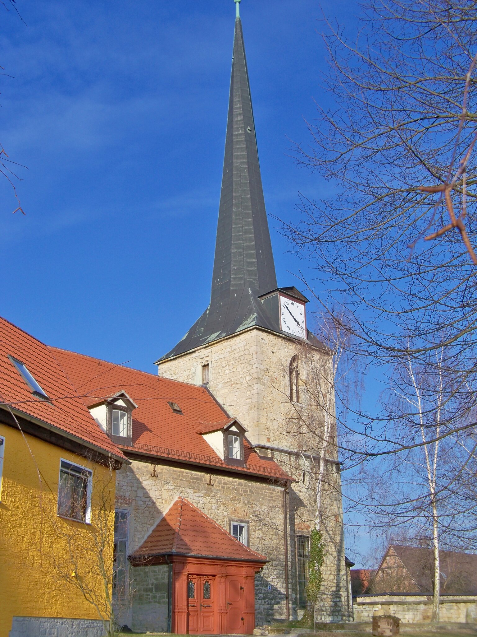 Burgenlandkreis - Sakrale Bauwerke - 1 - Kirche St. Lucia Flemmingen ...
