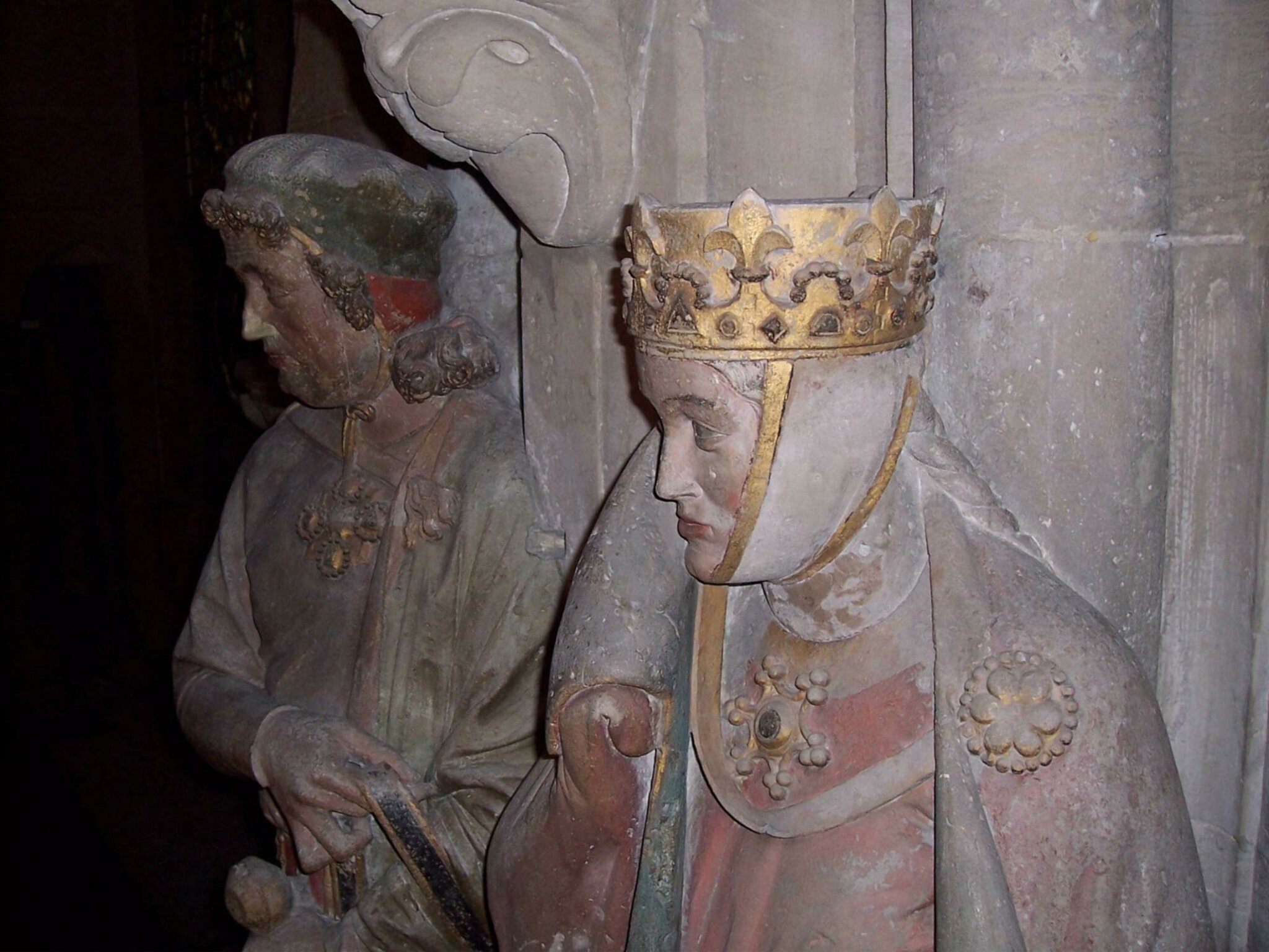 Zopf der Naumburger Uta - Naumburg (Saale)