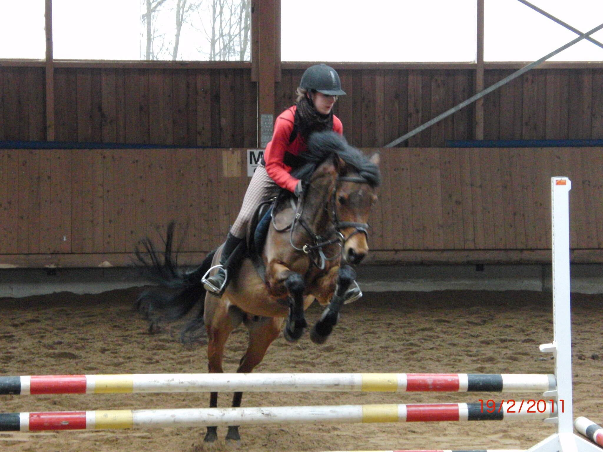Sabine Miller und Marie Rauscher vom Reitverein Thierhaupten/Ötz e.V ...
