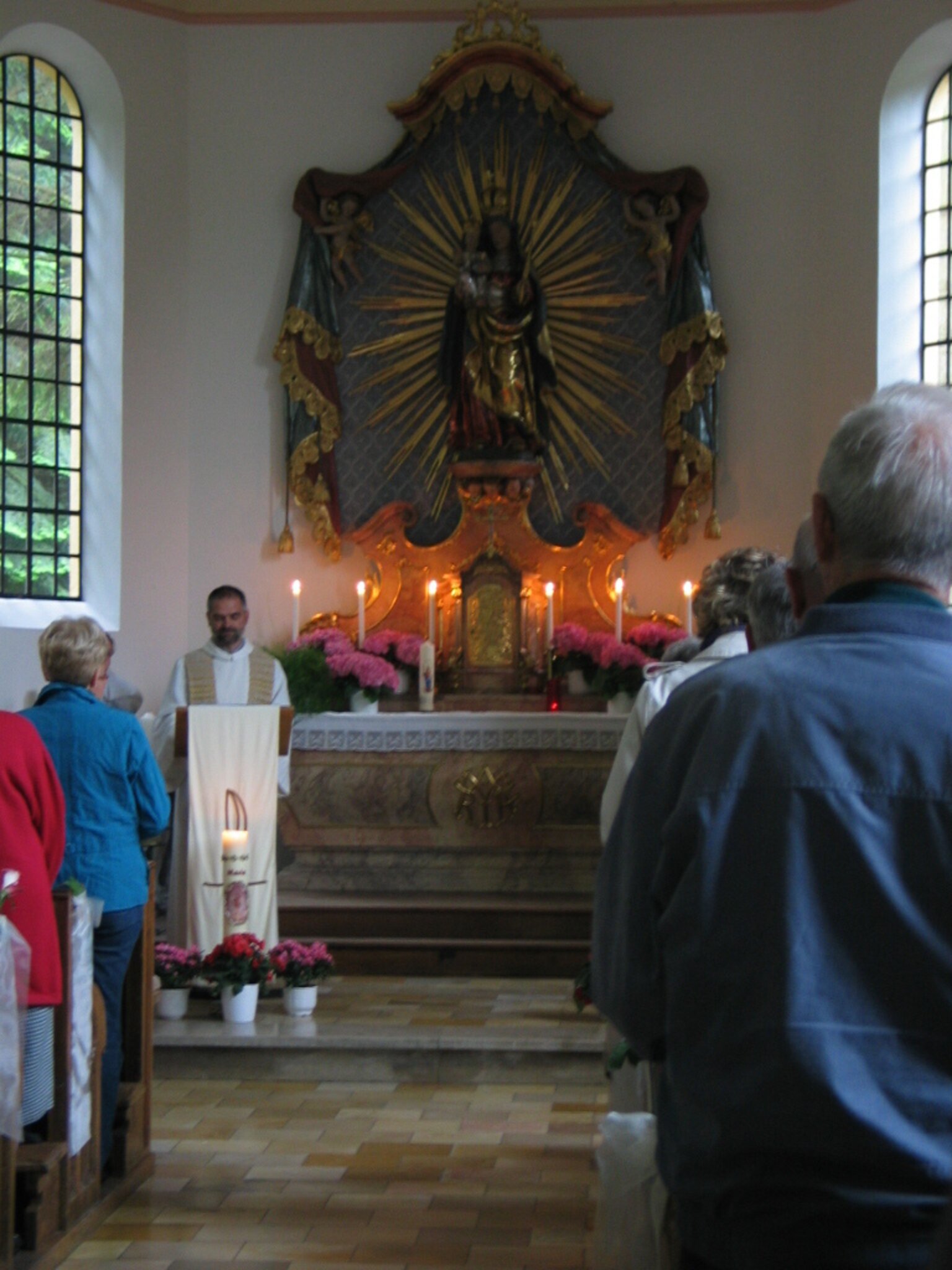 Feierliche Maiandacht in Maria Elend - Ellgau
