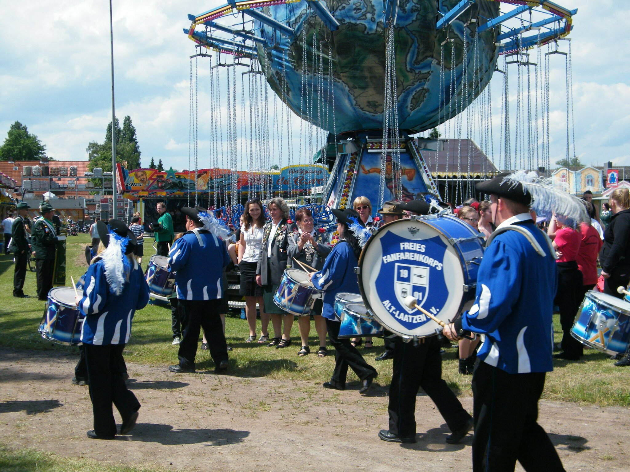 Freies Fanfarenkorps Alt-Laatzen e. V. 1991 zu Gast auf dem ...