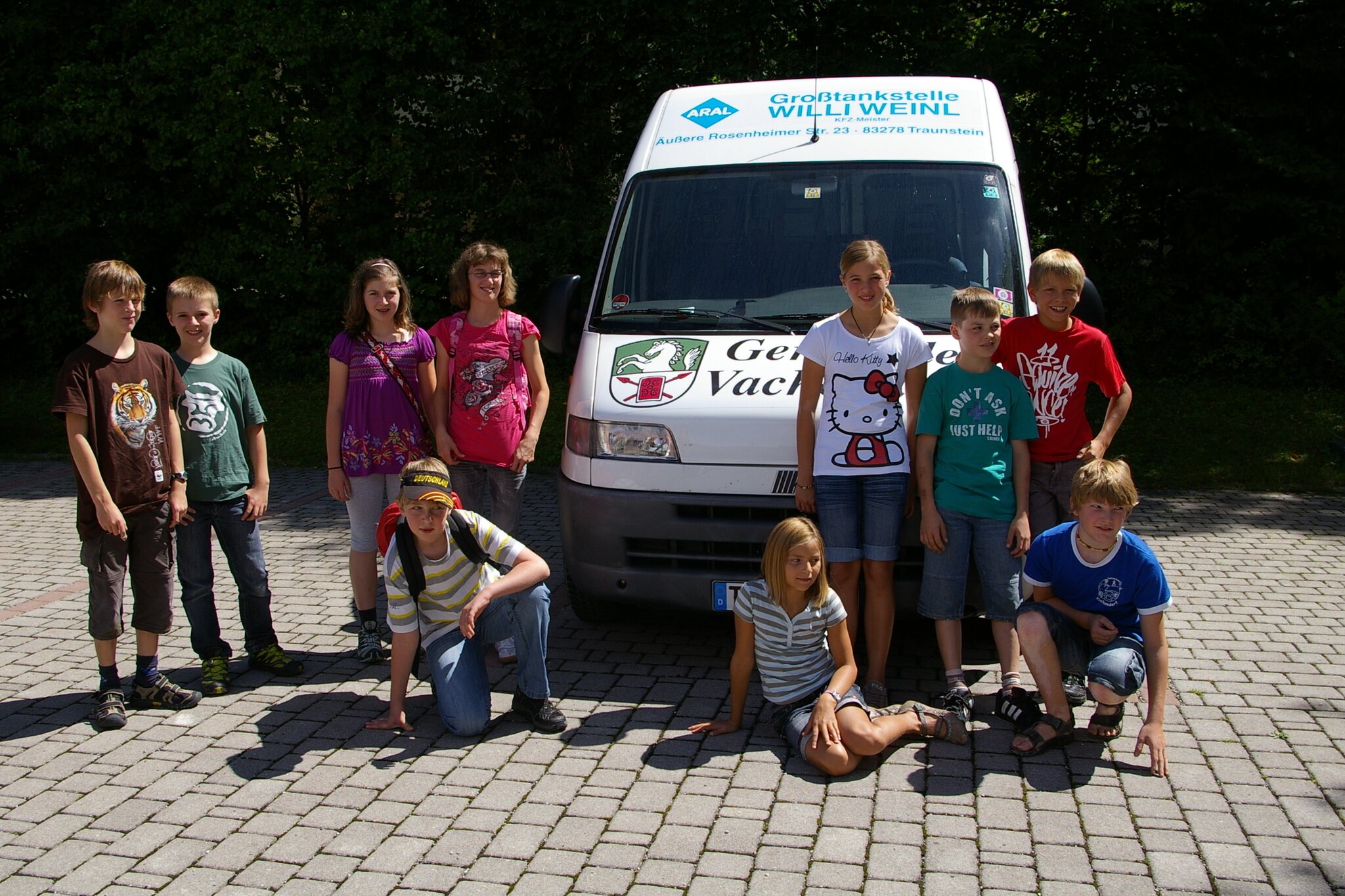 Ferienprogramm Vachendorf - Besuch bei der Polizei - Traunstein