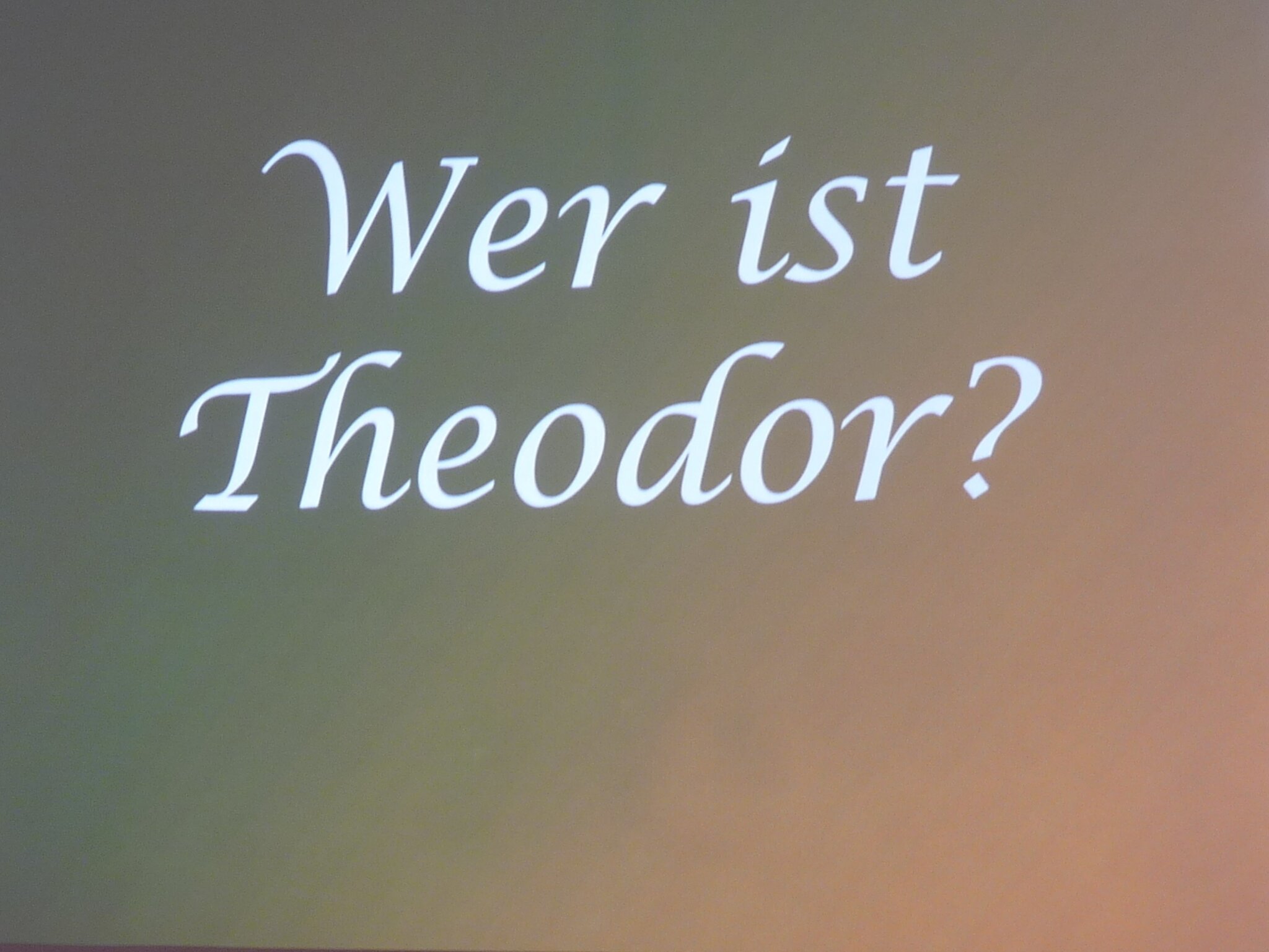 Ausstellung "Wer ist Theodor? - Burgdorfer Straßennamen" eröffnet ...