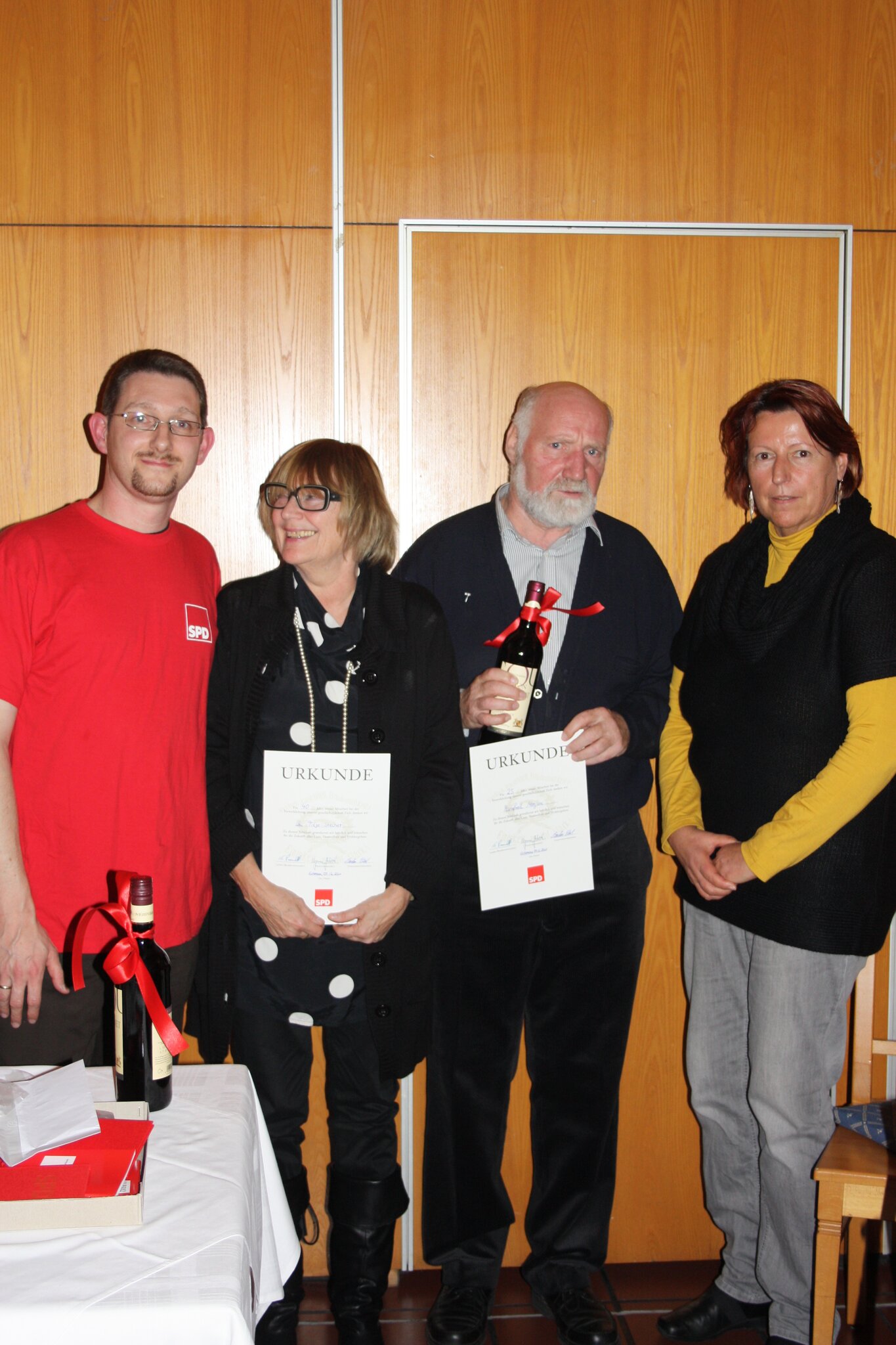 Jahresabschlussfeier der Eichenauer SPD mit vielen Ehrungen - Eichenau
