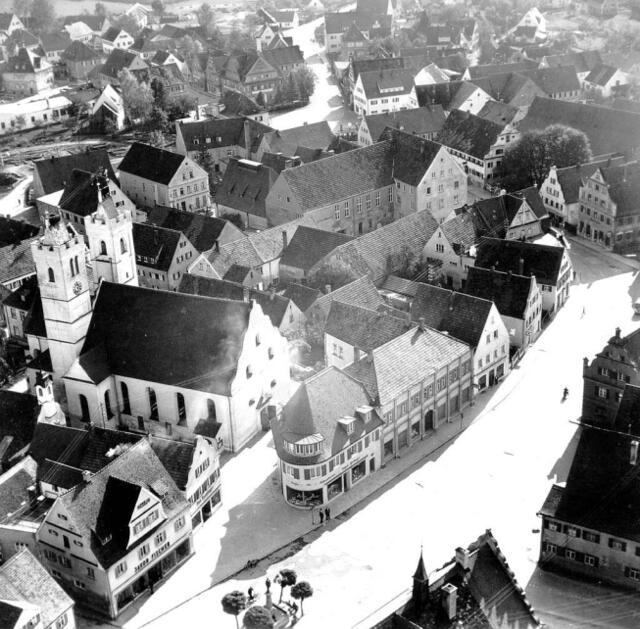 Früher und heute beliebt - Der Wertinger Marktplatz im Blickpunkt ...