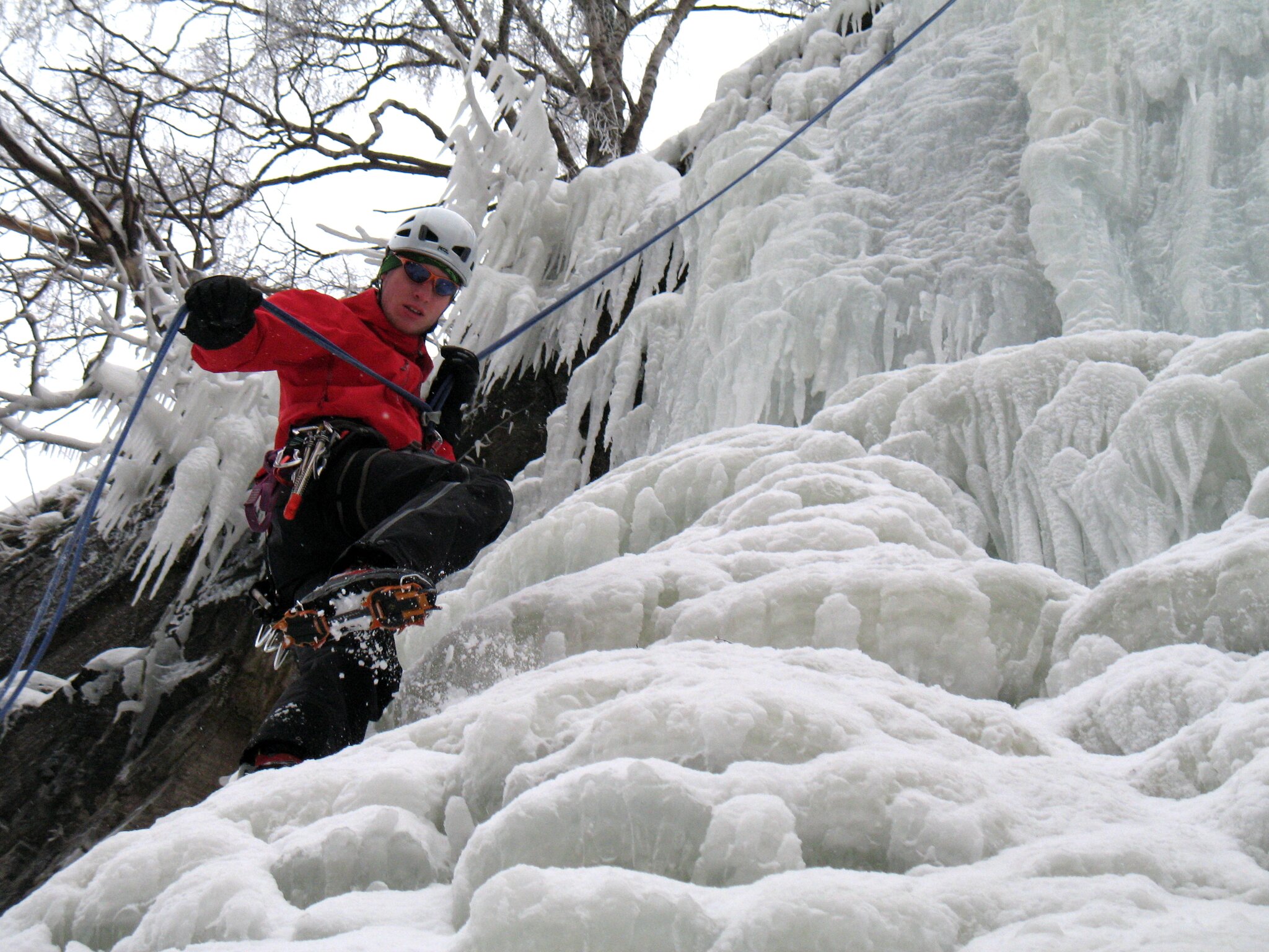 Eisklettern im Harz (Fotos: Kurt und Markus Wolter) - Goslar