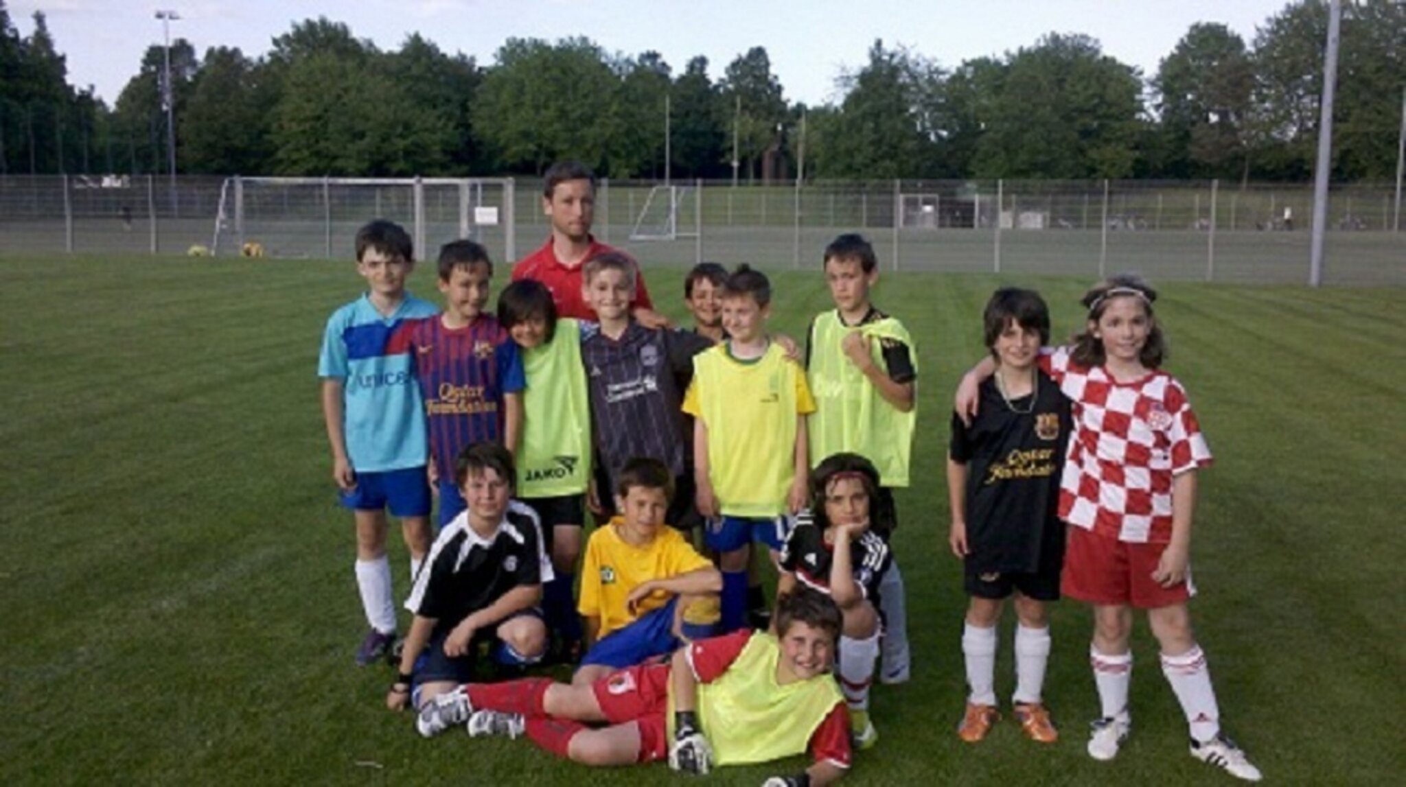 Erfahrener "Gast Trainer" bei unserer E2 Jugend des FC Königsbrunn ...