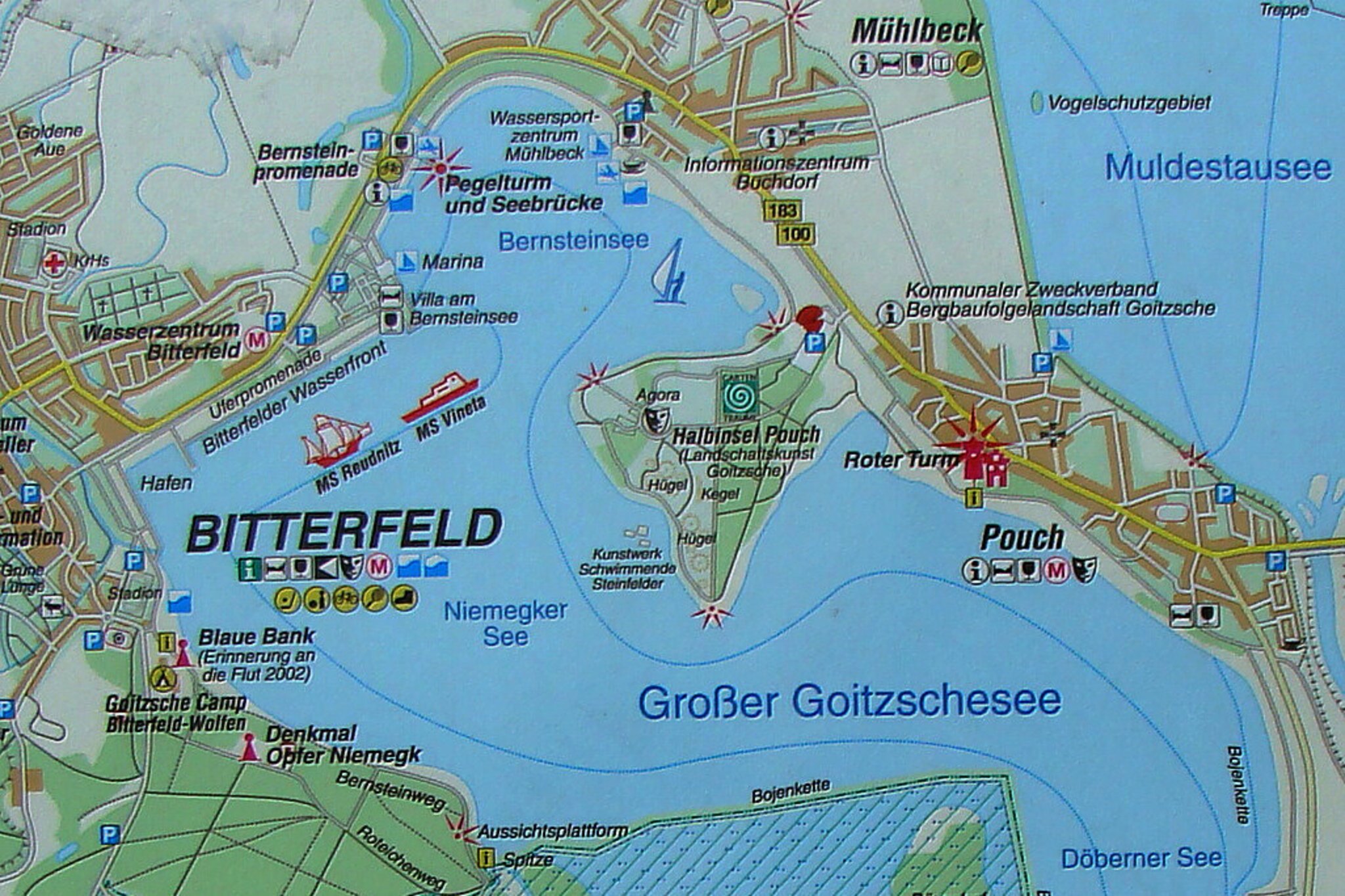 Ausflugsziele - Goitzsche bei Bitterfeld - Bitterfeld