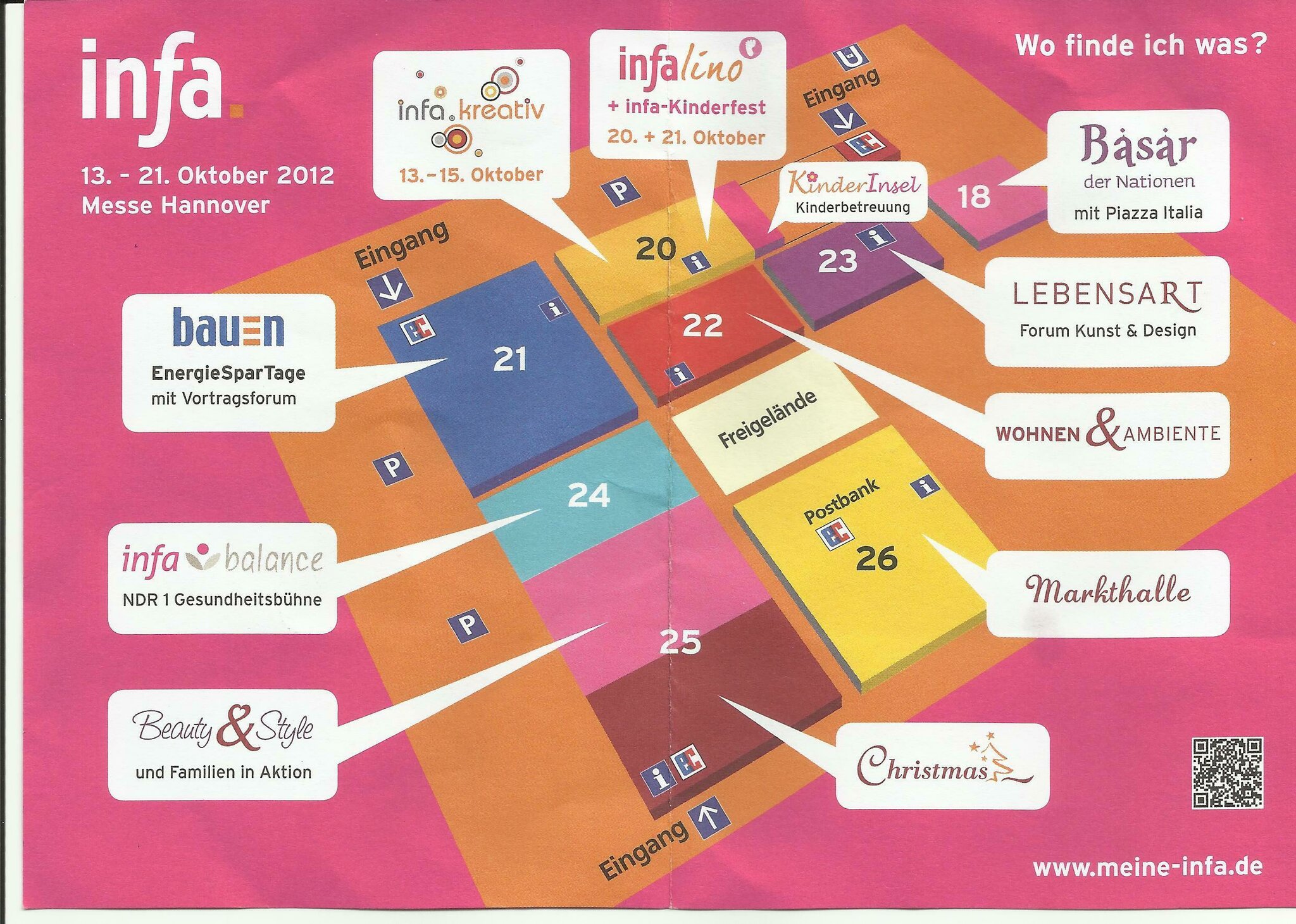 infa vom 13. - 21. Oktober 2012 in Hannover - Hannover-Bult