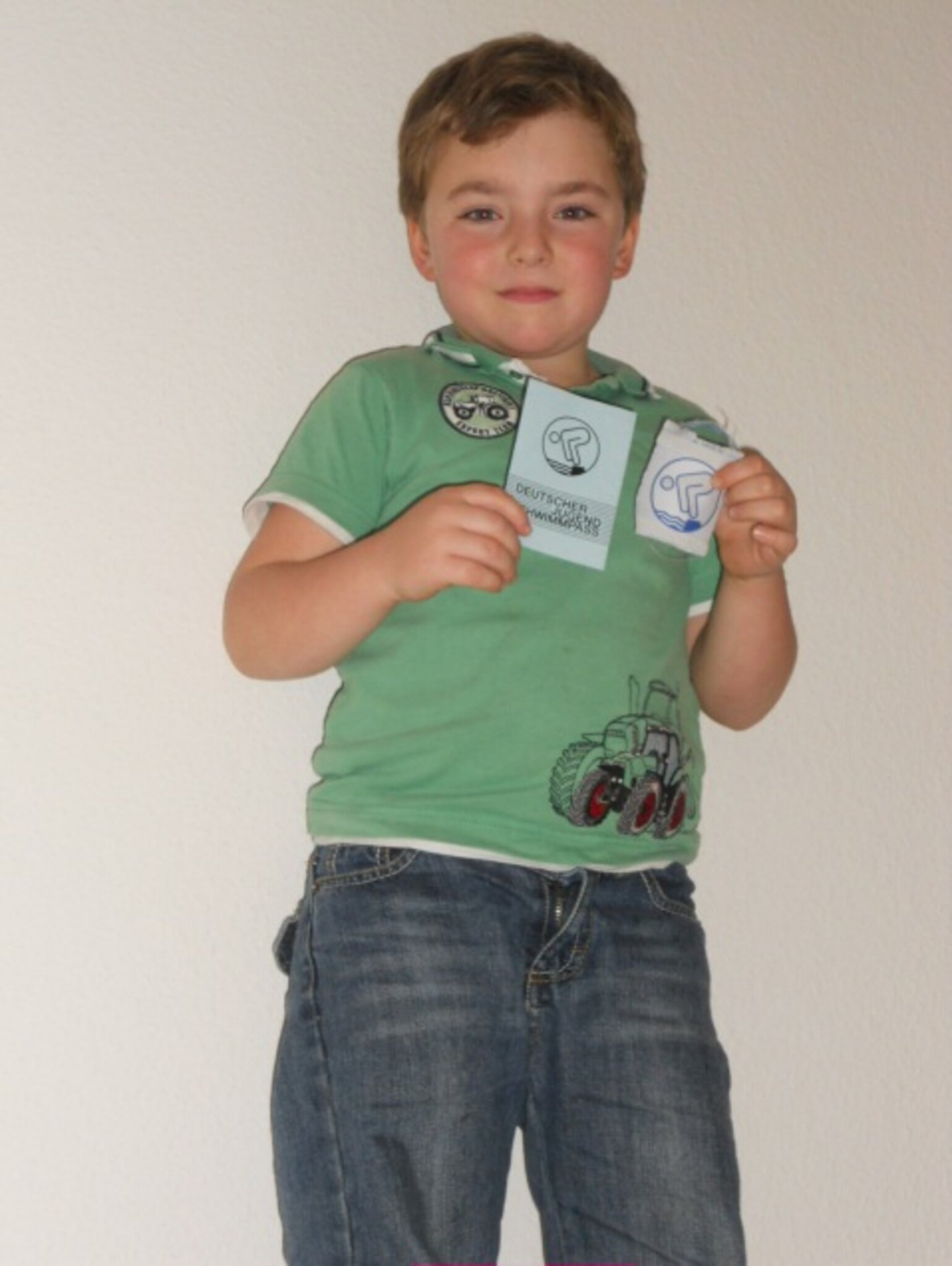 Der 5-jährige Karl Steinmeyer erreicht das Deutsche Jugend ...