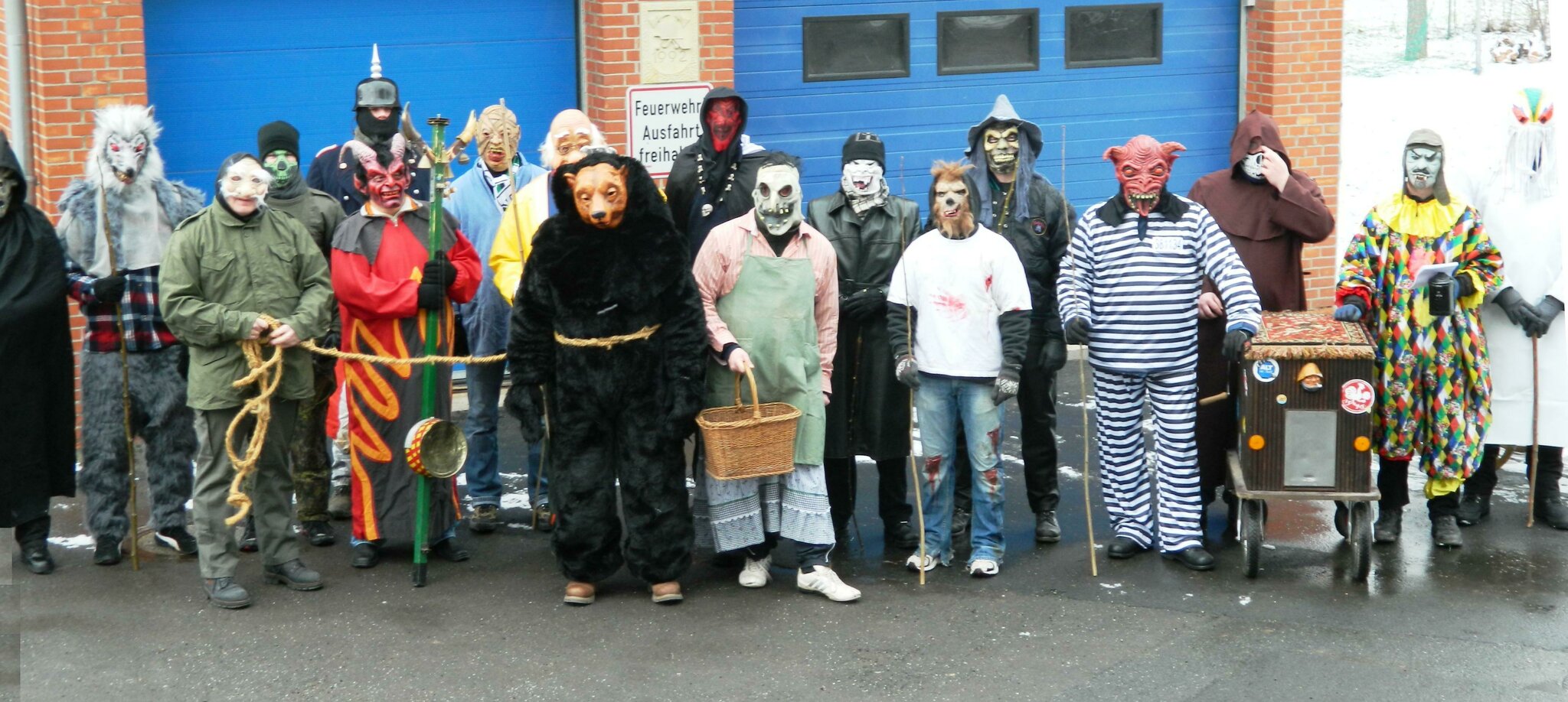 Fastnachtslauf 2013 in Reden - Pattensen