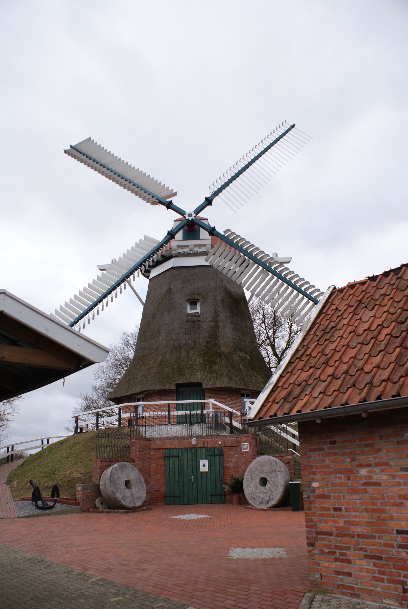 Die Mühle bei Burlage - Rhauderfehn